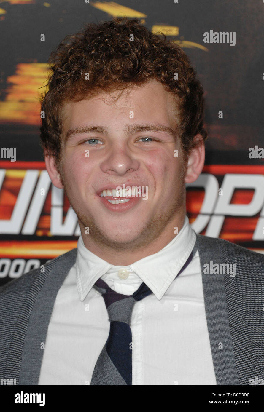 Jonathan Lipnicki Los Angeles Premiere von "Unstoppable" statt im ...