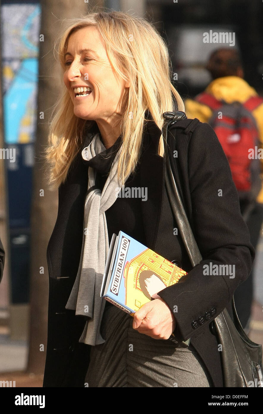 Fiona Phillips prominente außerhalb der ITV Studios. London, England ...