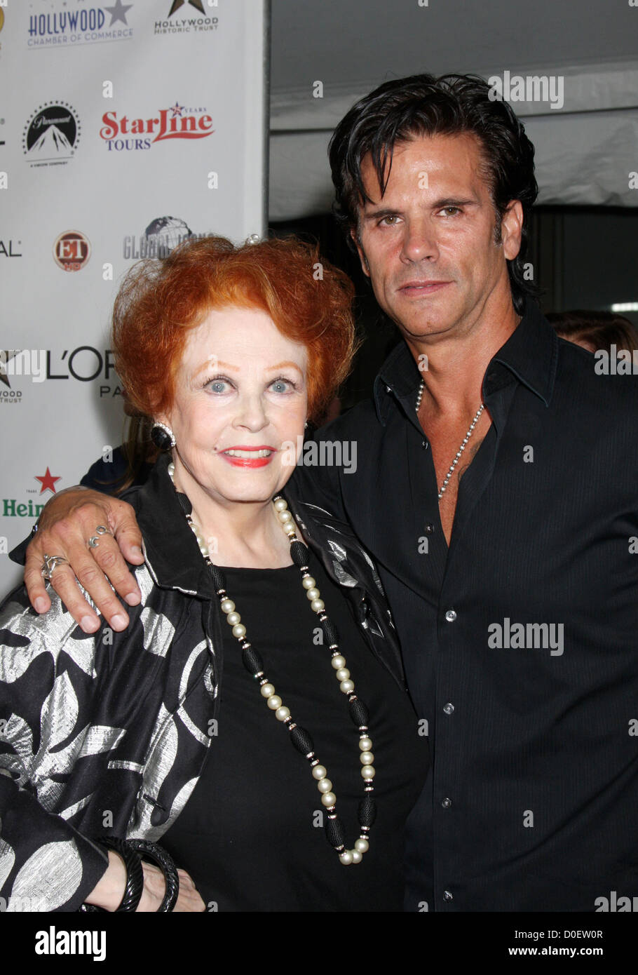 Arlene Dahl und Lorenzo Lamas die th Geburtstag Geburtstagsfeier für ...