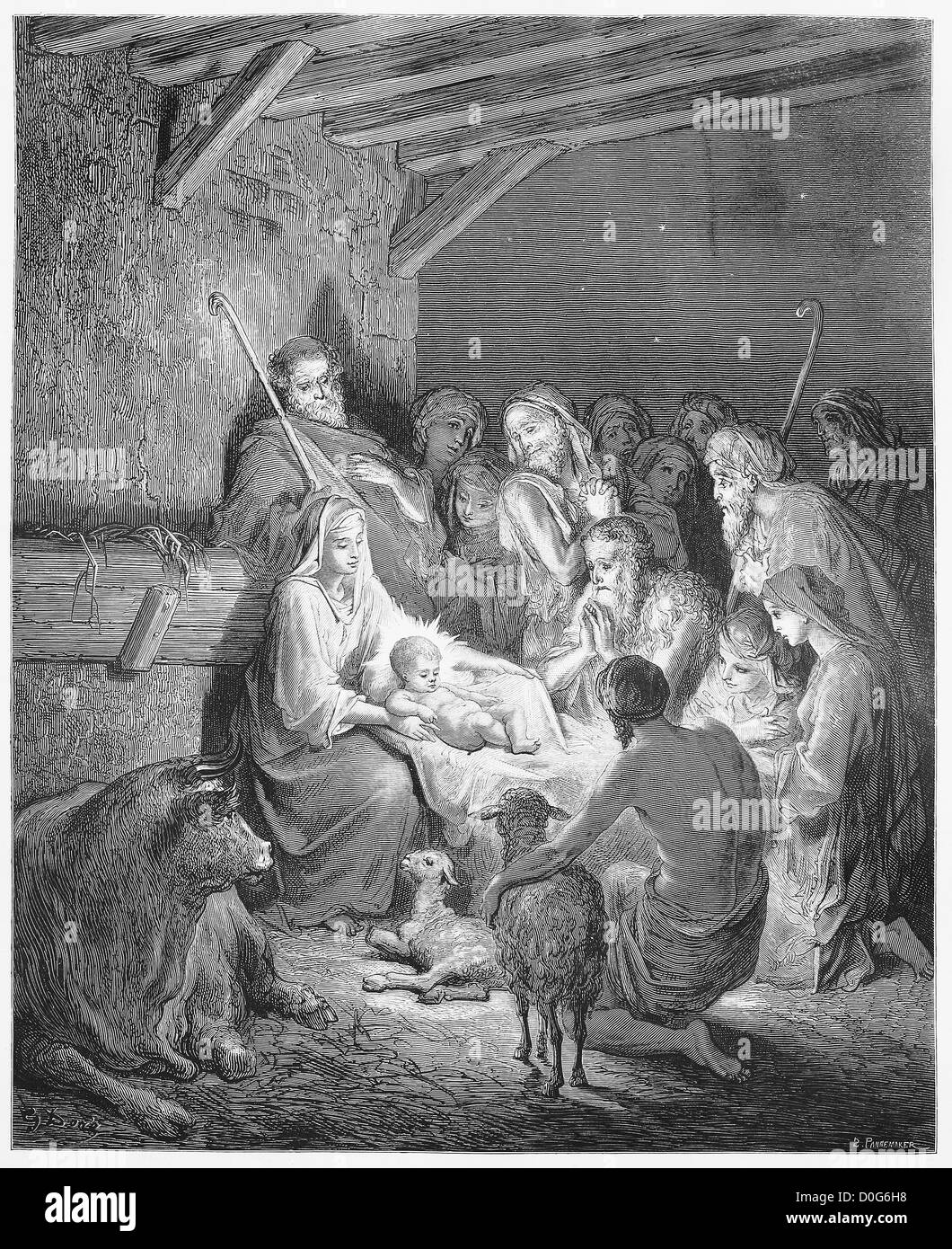 Jungfrau Geburt Von Jesus Stockfotos und -bilder Kaufen - Alamy