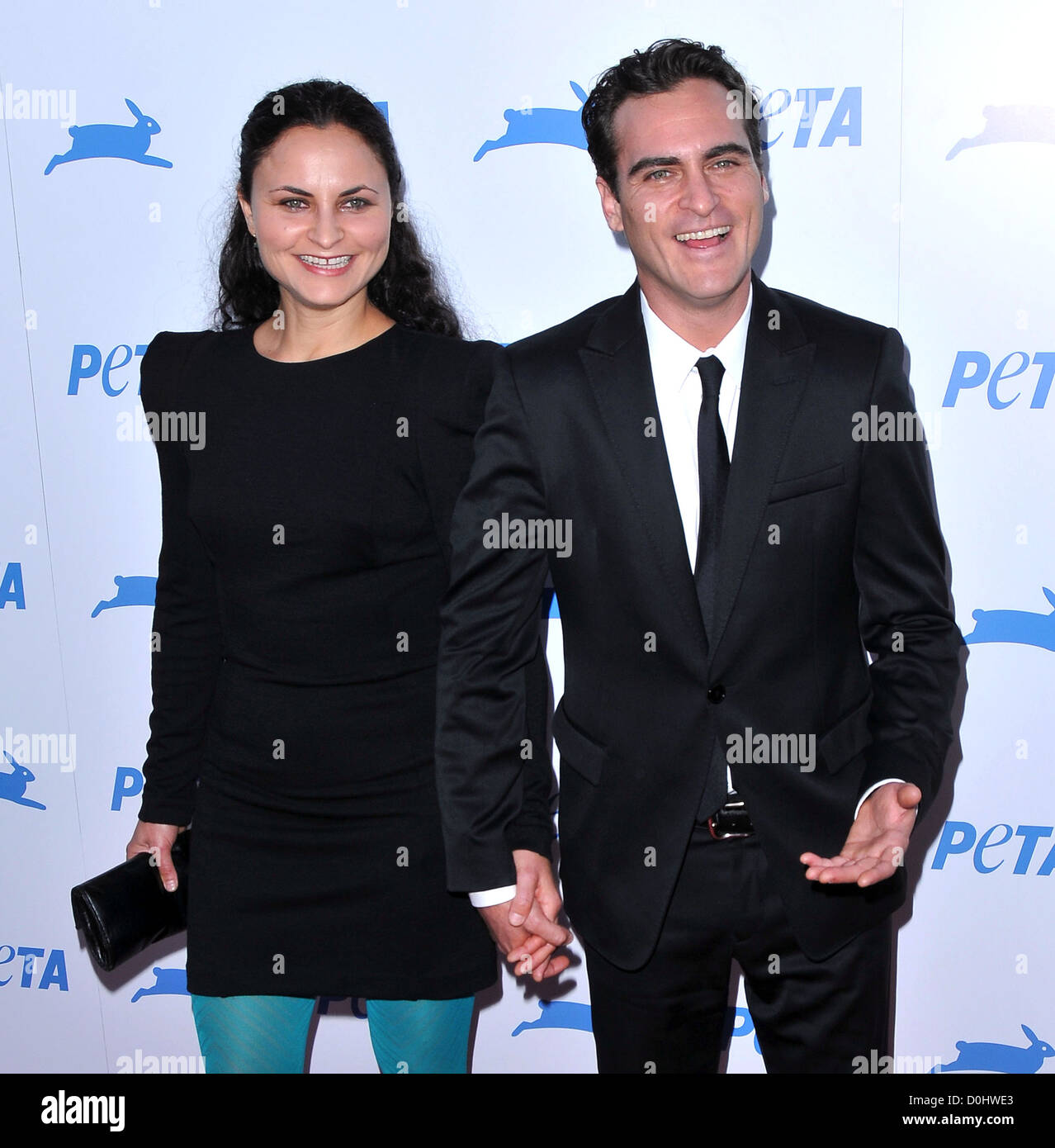 Joaquin Phoenix und Regen Phoenix PETA 30. Jubiläums-Gala und humanitäre Auszeichnungen statt ...