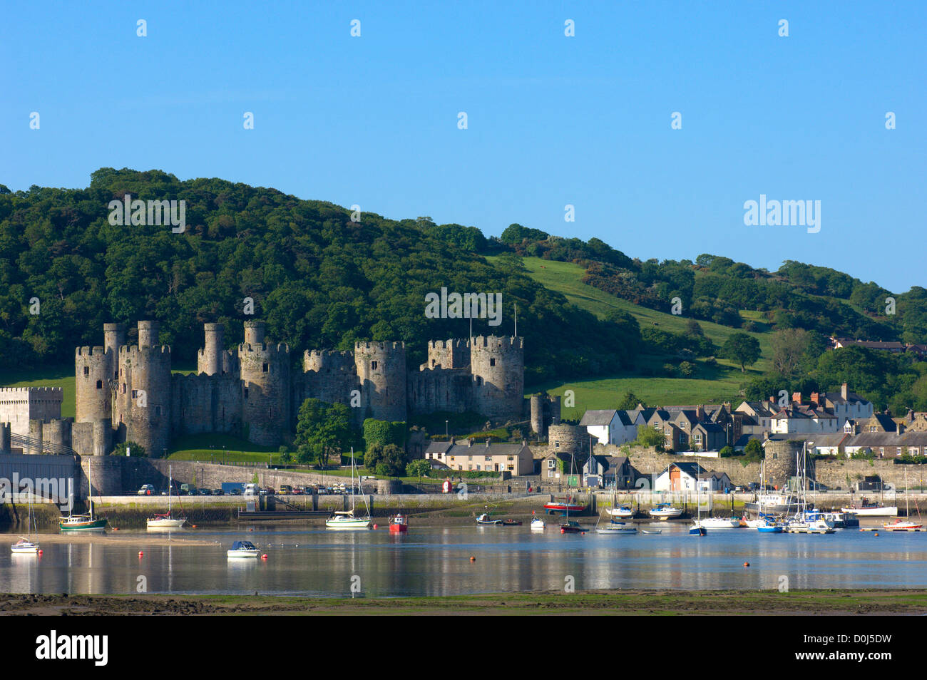 Conwy schlossblick -Fotos und -Bildmaterial in hoher Auflösung – Alamy