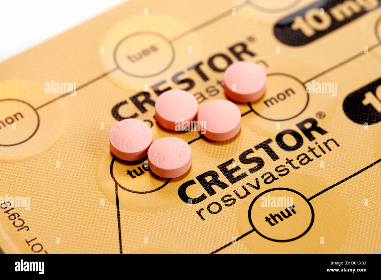 Crestor Rosuvastatin Statins Stockfotos und -bilder Kaufen - Alamy