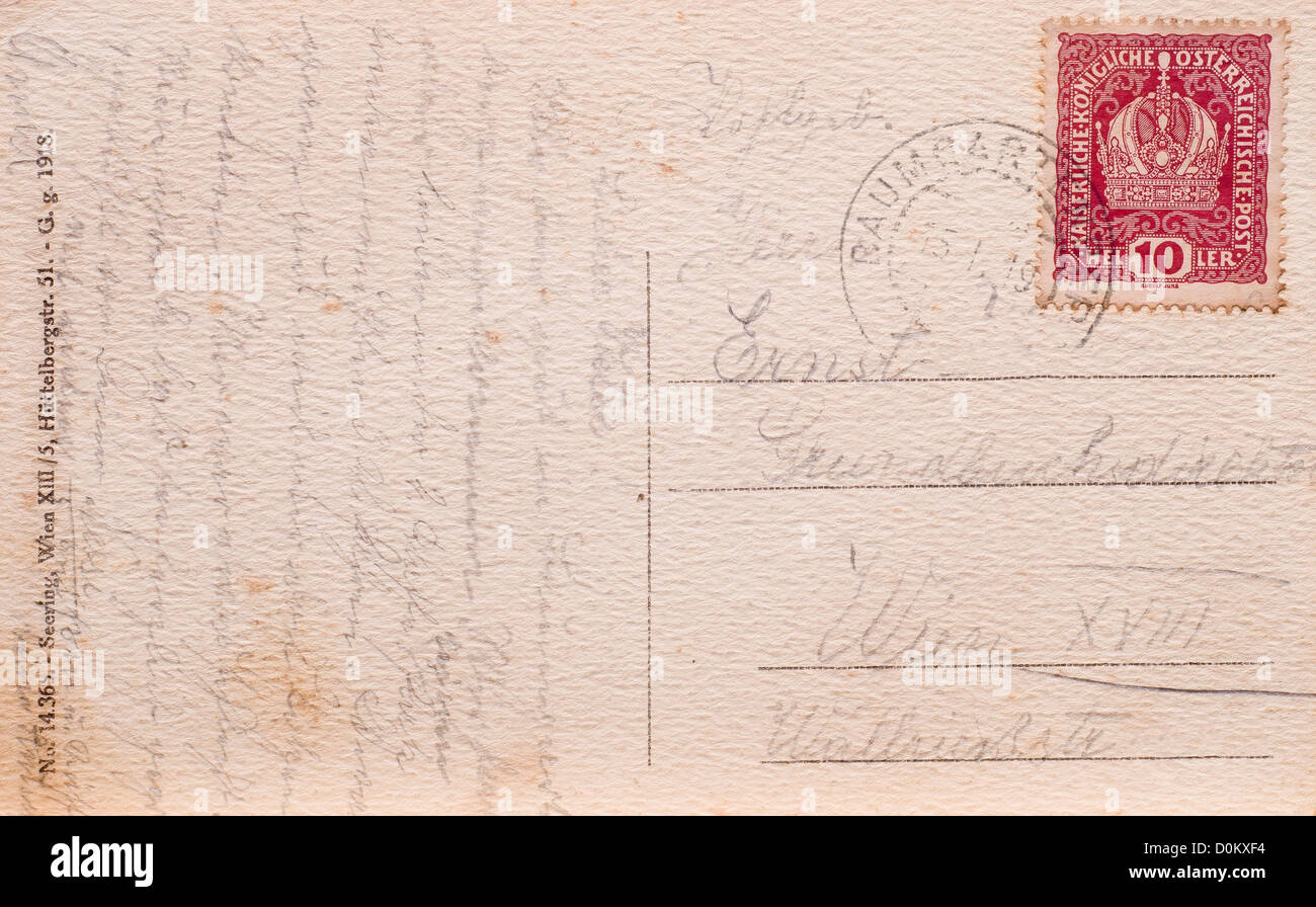 Alter briefumschlag briefstempel -Fotos und -Bildmaterial in hoher ...