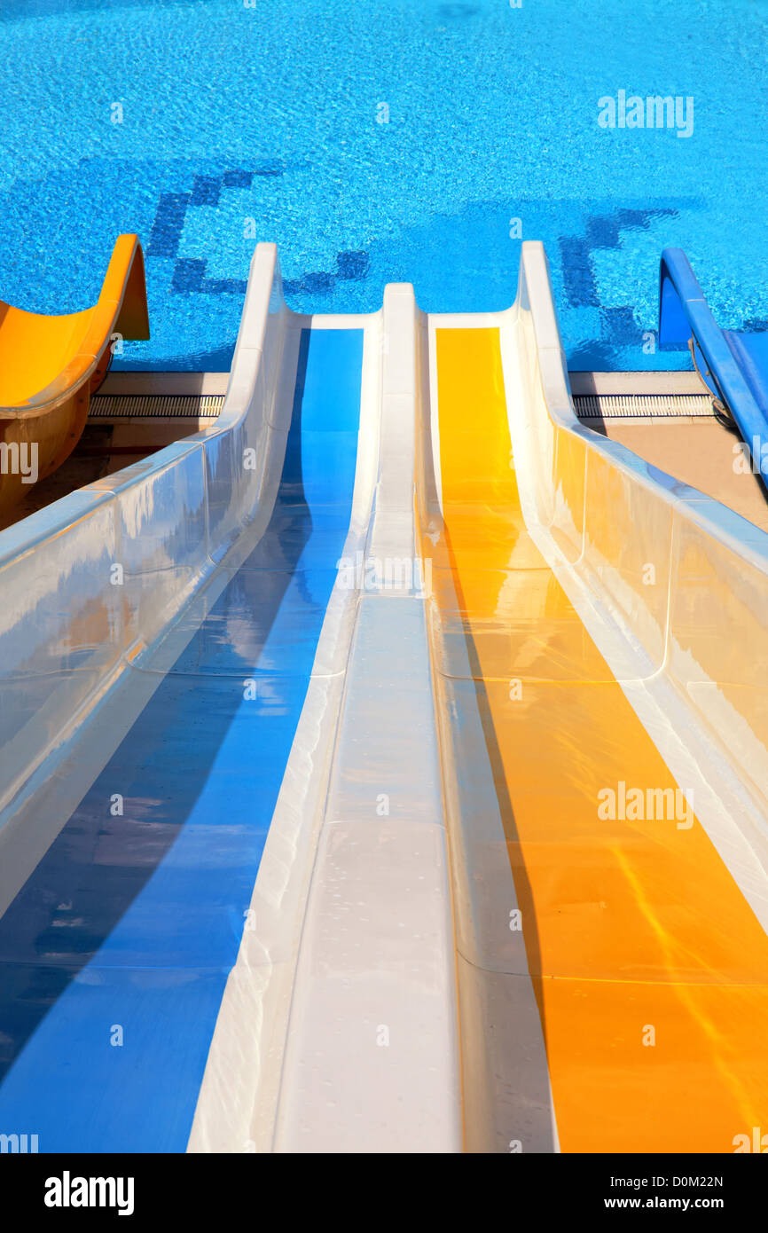Pool slide -Fotos und -Bildmaterial in hoher Auflösung – Alamy