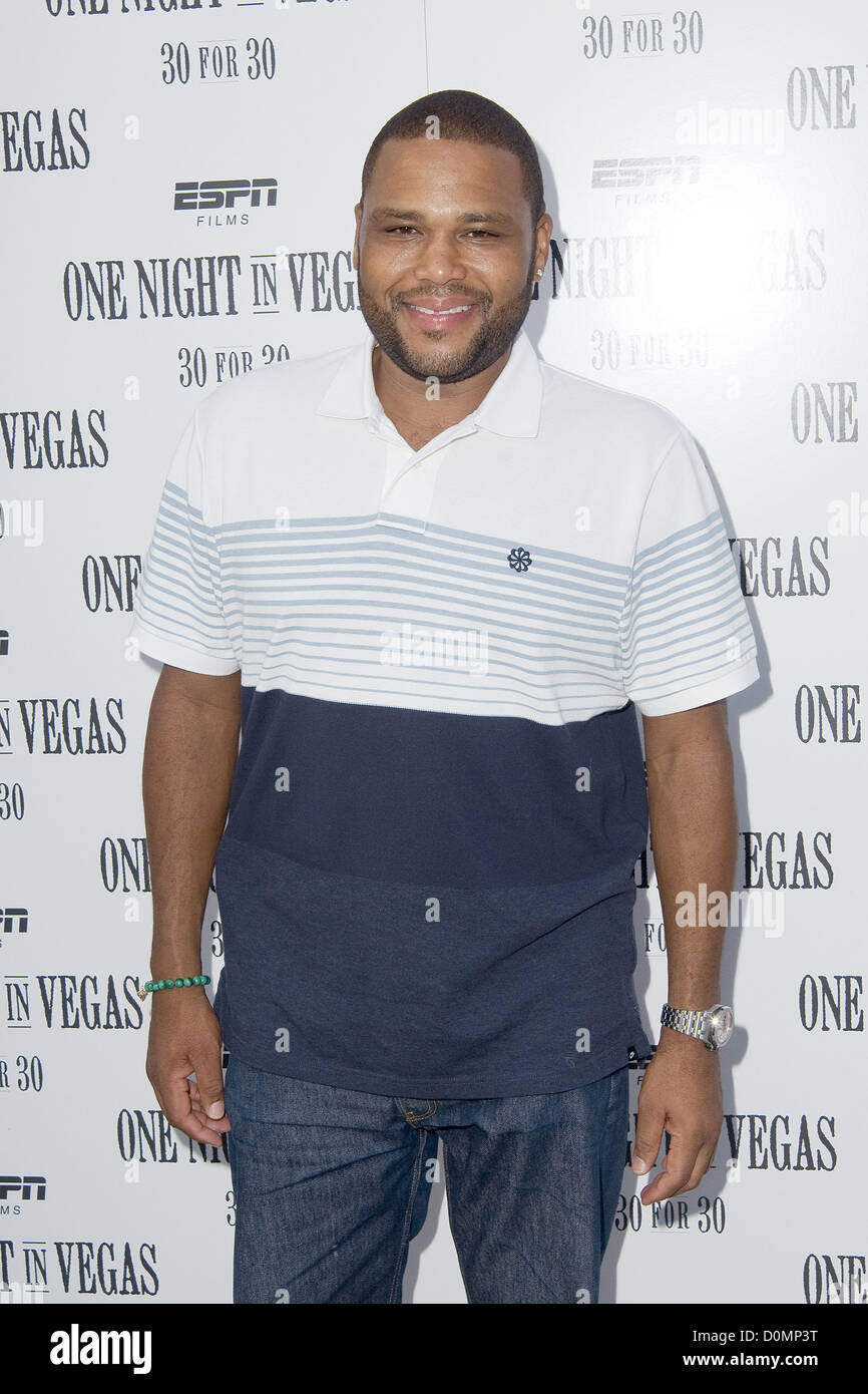 Anthony Anderson bei der Vorführung von "One Night in Las Vegas ...