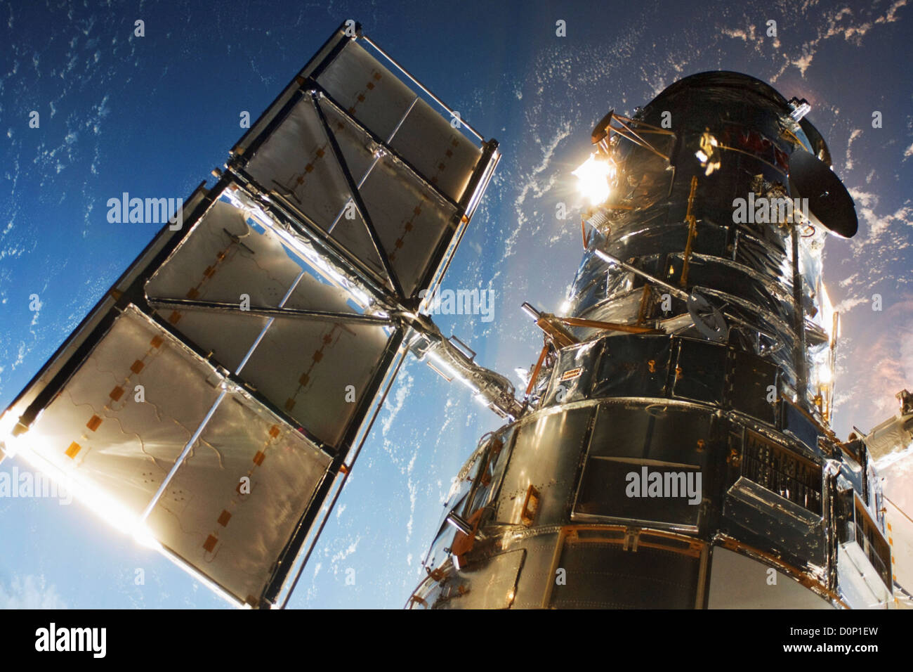 Hubble Telescope Space Technology Stockfotos & Hubble Telescope Space ...