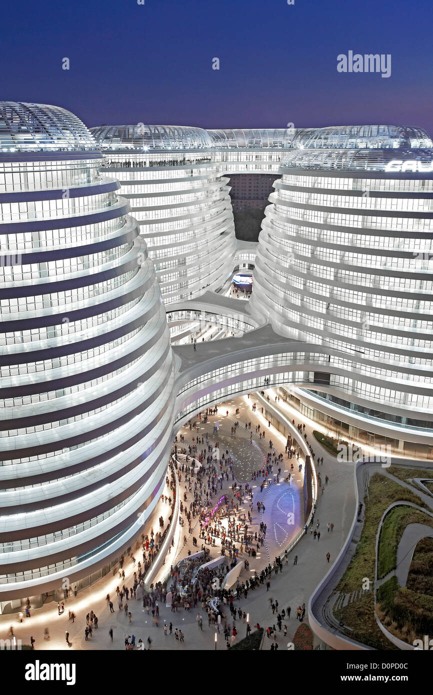 Galaxy soho beijing china architect -Fotos und -Bildmaterial in hoher ...