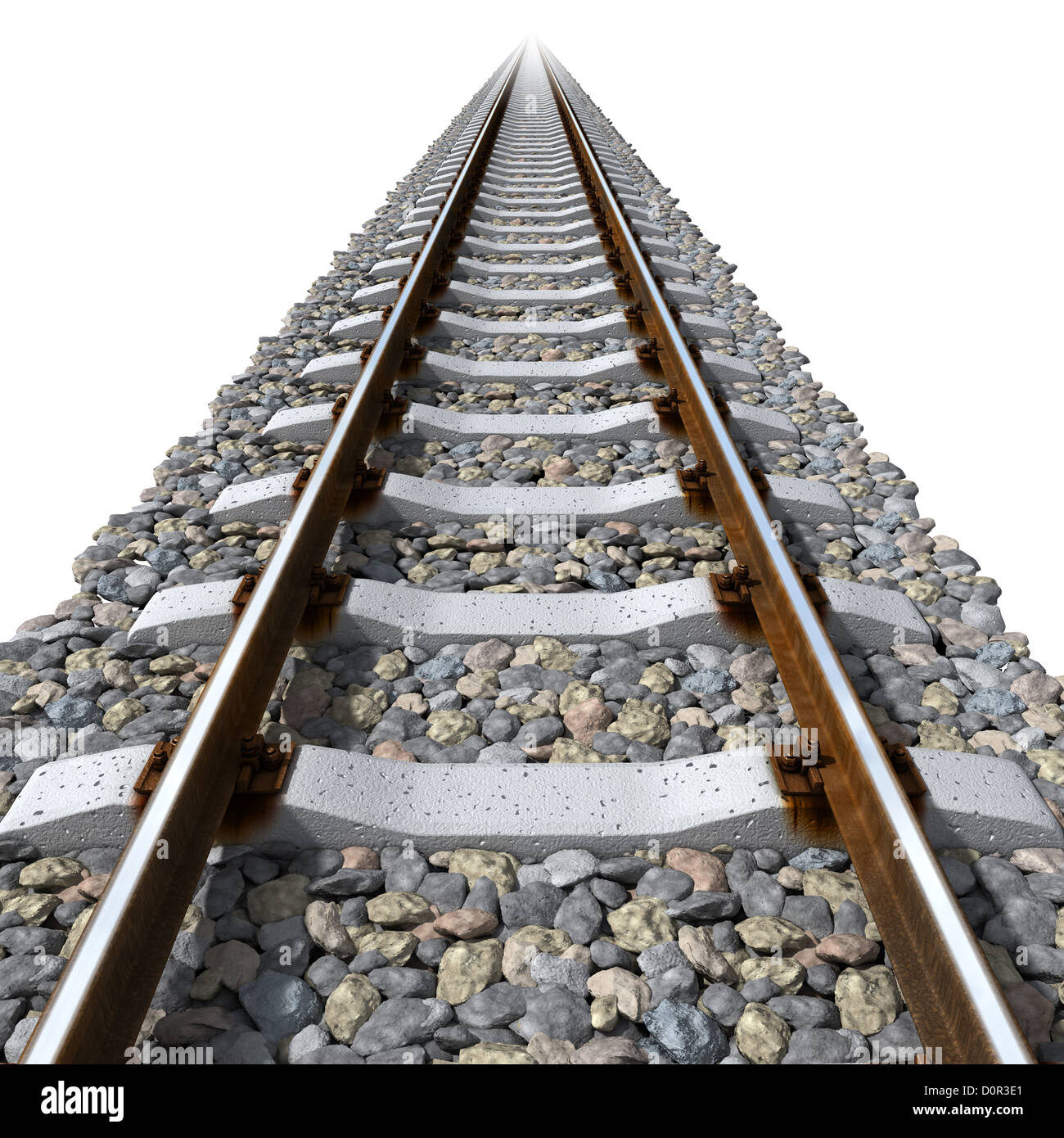 Lange Schienen Stockfotos und -bilder Kaufen - Alamy
