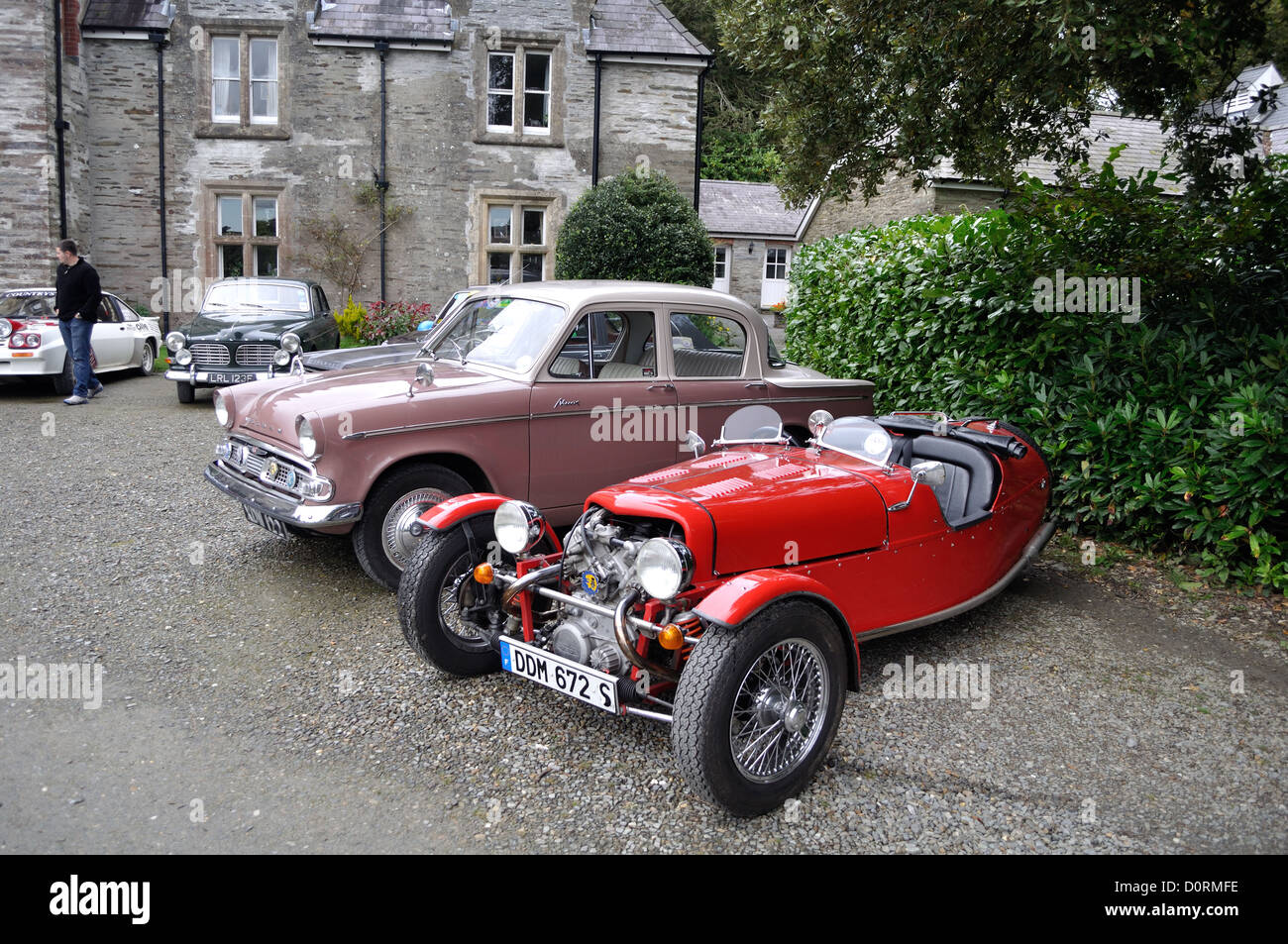 Sieht aus wie ein 3-Rad Morgan hat Honda-Motor mit Hilman Minx Oldtimer ...