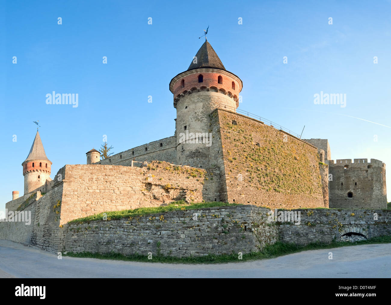 Kamianets Podilskyi Castle Ukraine Stockfotos & Kamianets Podilskyi ...