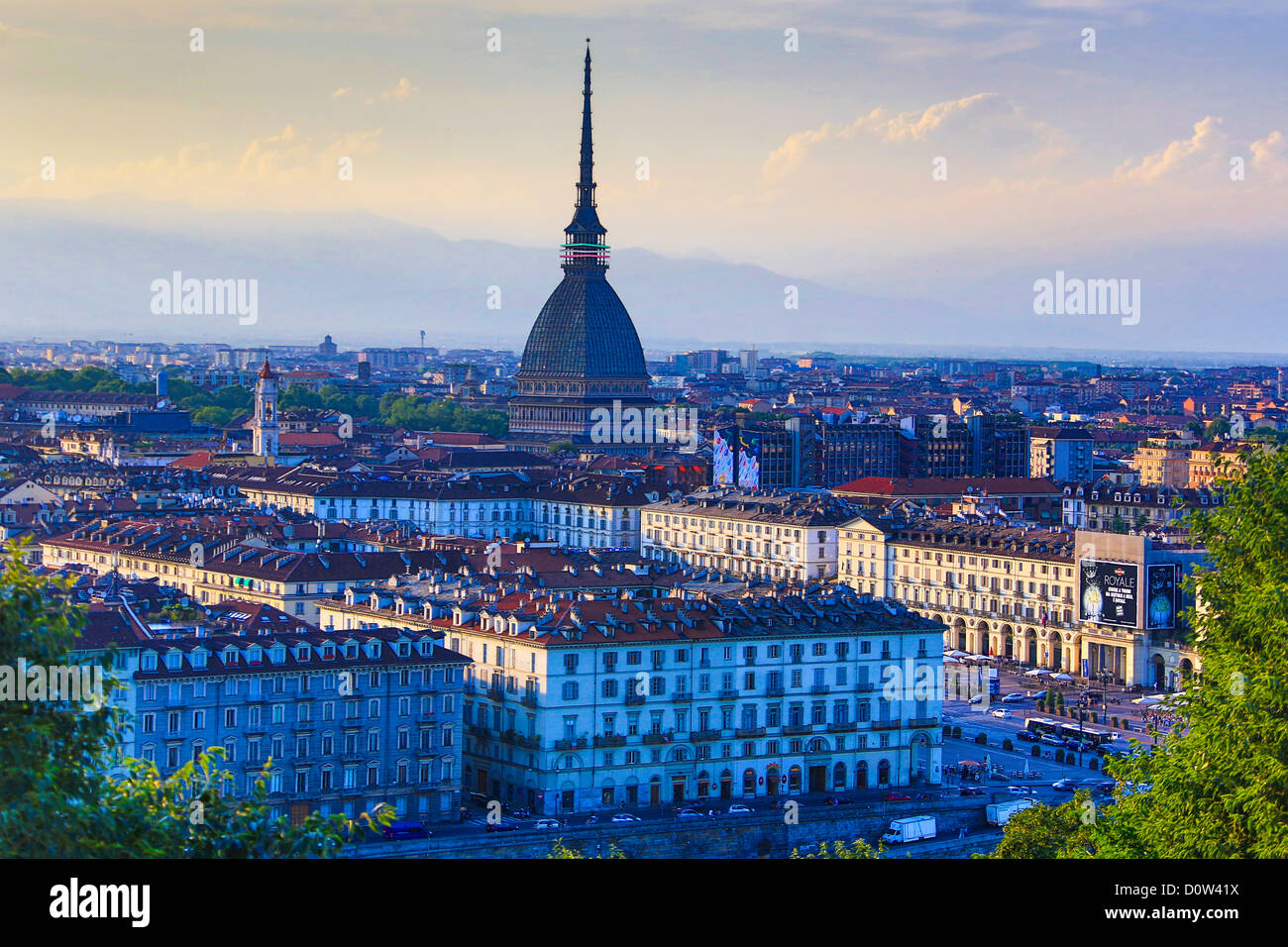 Italien, Europa, Reisen, Torino, Turin, Stadt, Mole Antonelliana ...