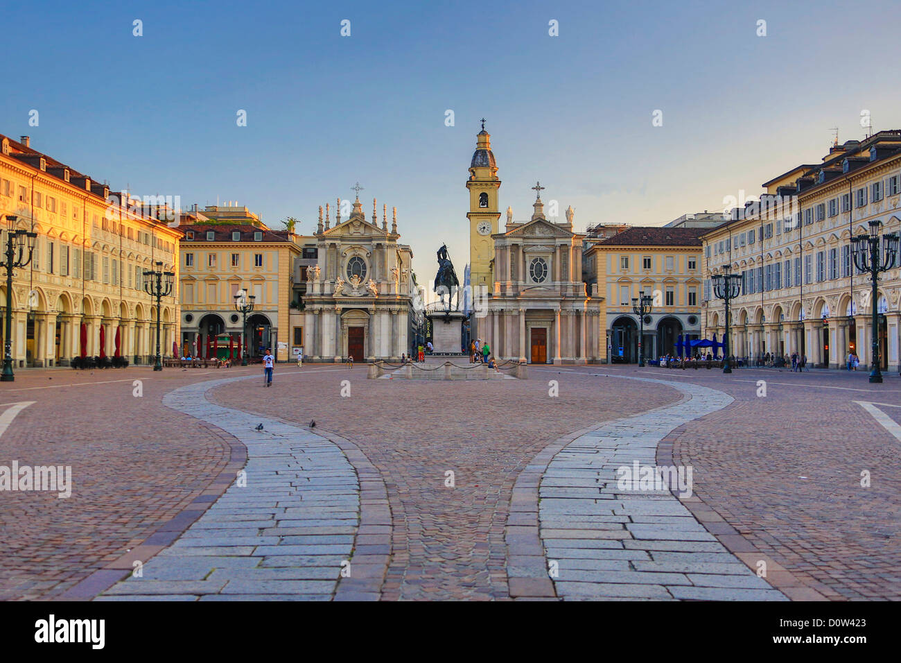Italien, Europa, Reisen, Torino, Turin, Stadt, San Carlo, Platz ...