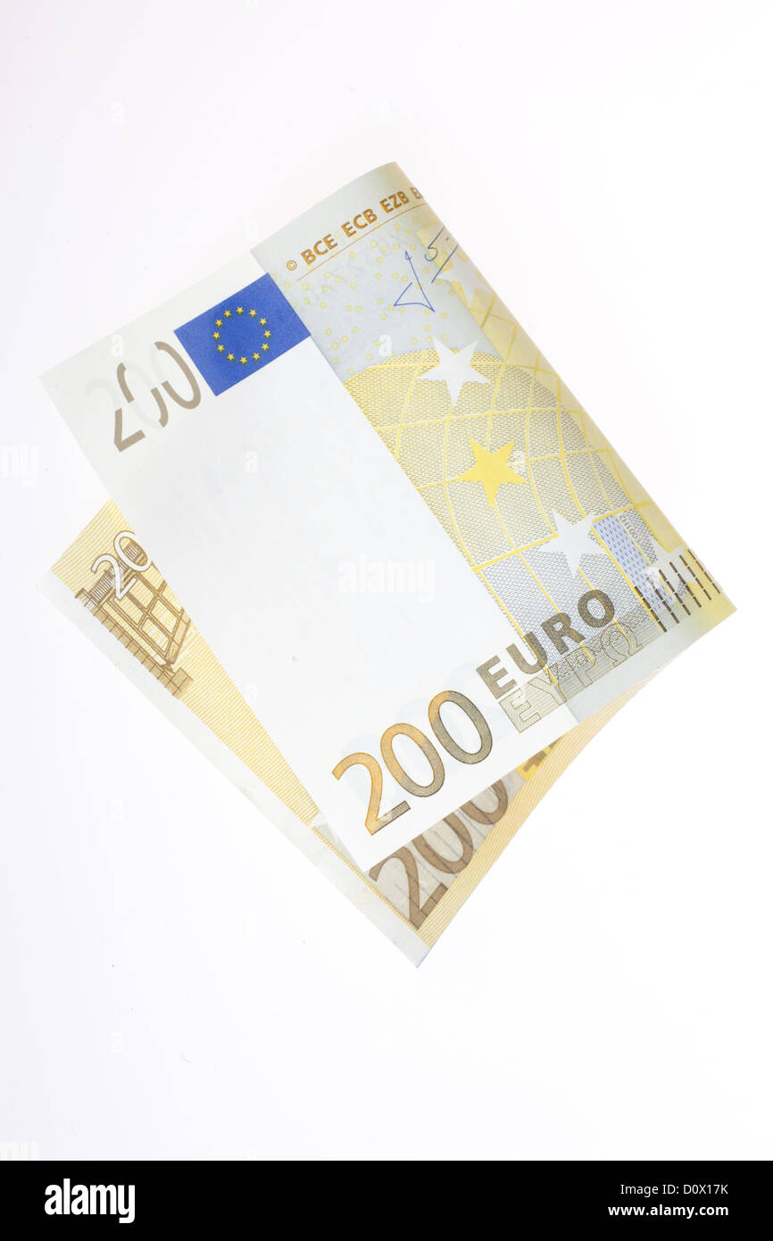 Euro Note Back Stockfotos und -bilder Kaufen - Alamy