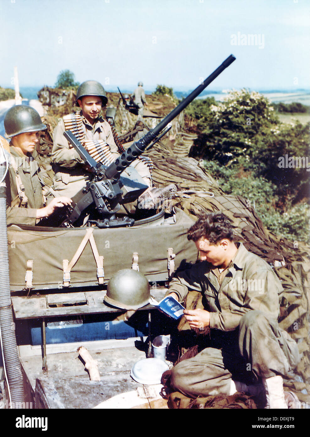 Betrieb, Overlord, Normandie, amerikanisch, Armee, Soldaten, Panzer ...