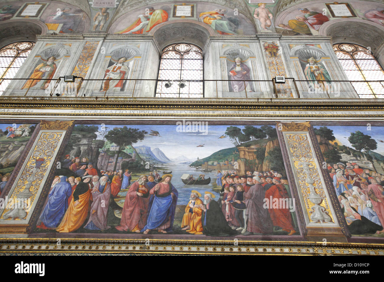 Michelangelos Fresken Stockfotos und -bilder Kaufen - Alamy