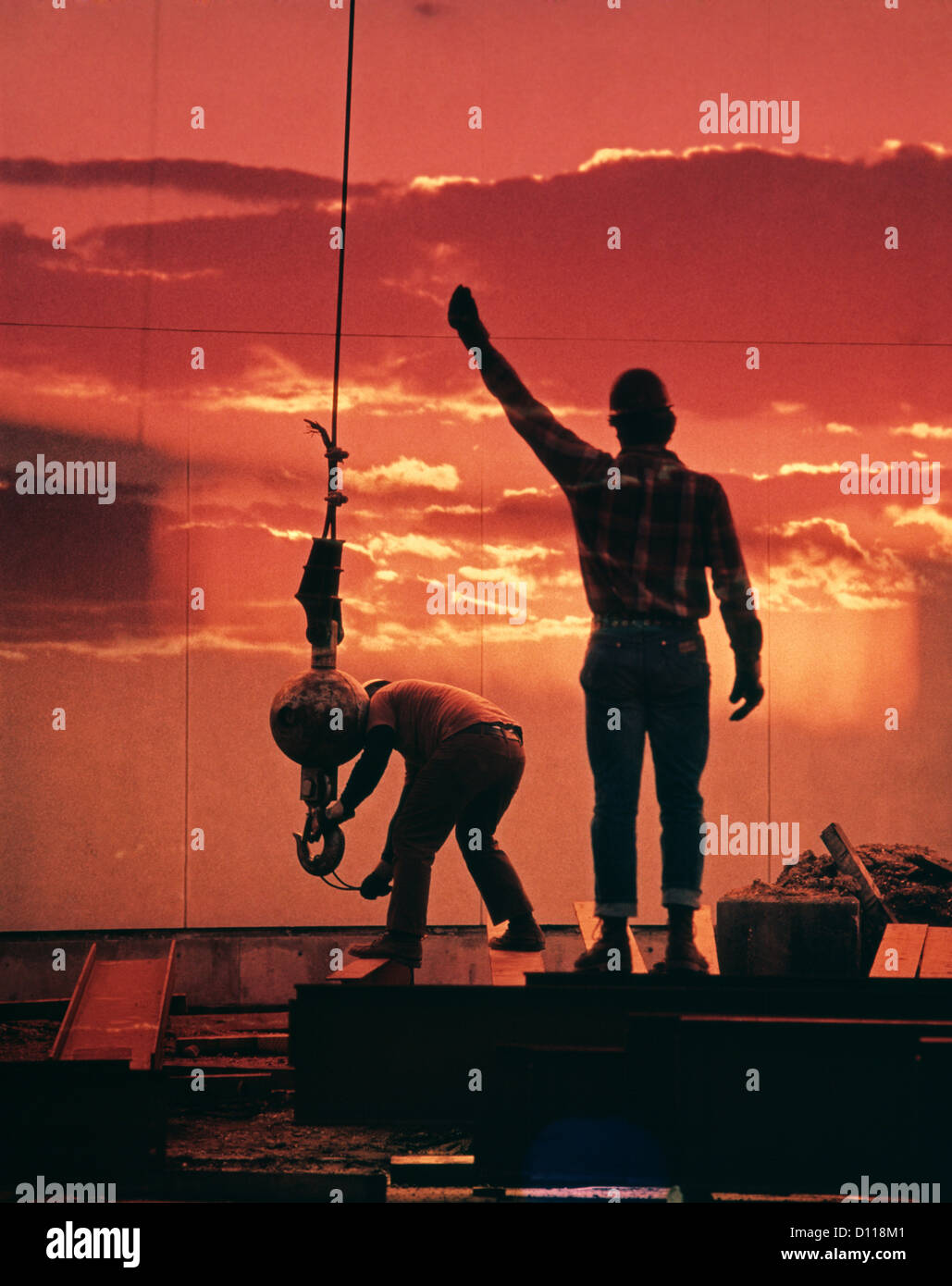 Kran Handzeichen Stockfotos und -bilder Kaufen - Alamy