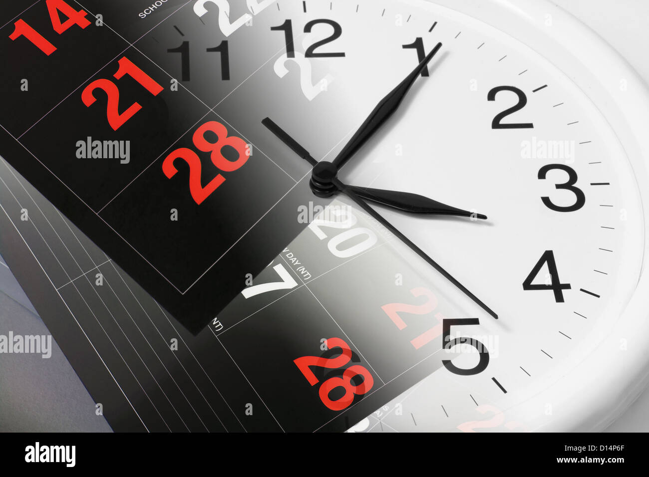 Kalender uhr -Fotos und -Bildmaterial in hoher Auflösung – Alamy