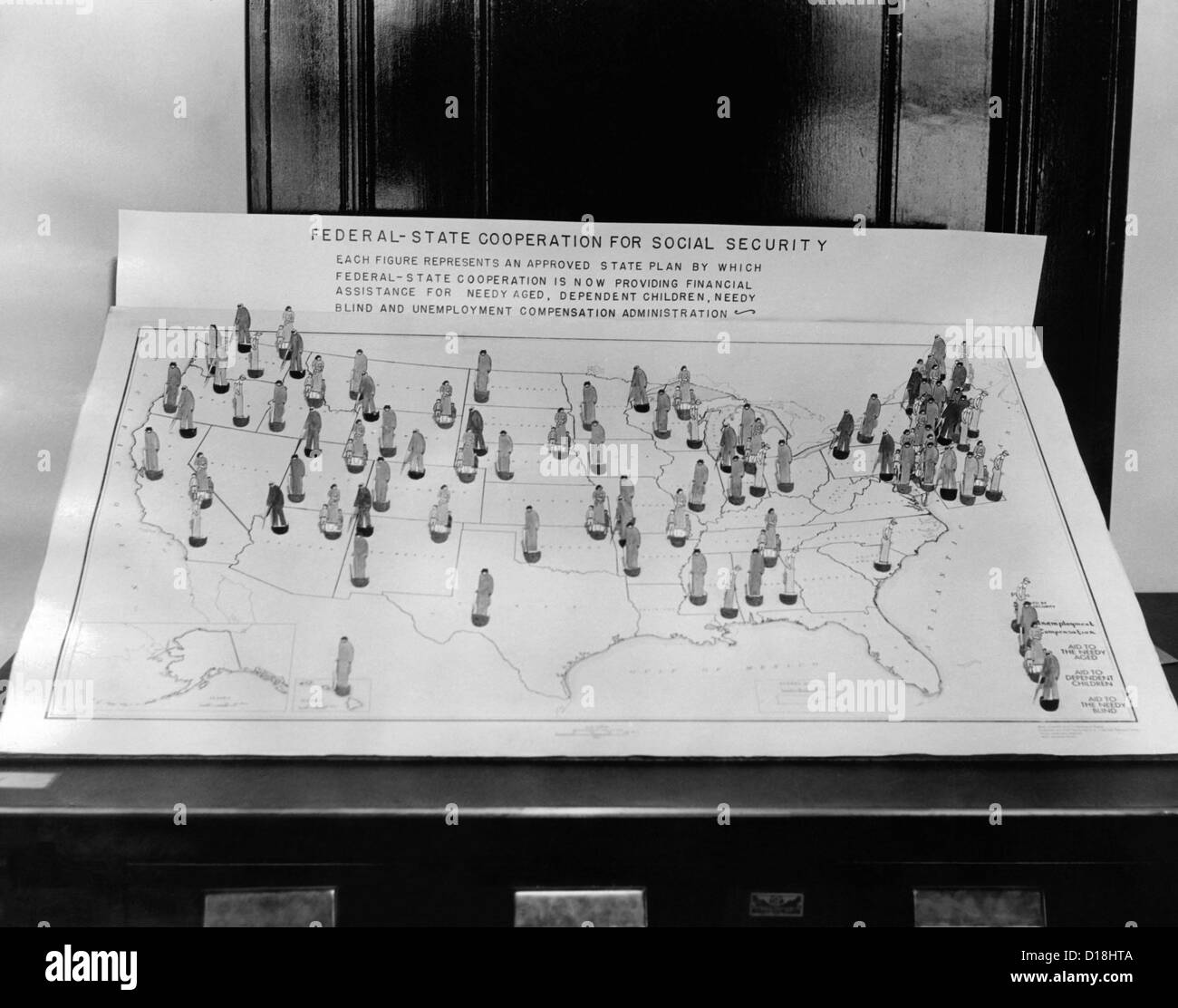 Historische karte zeigt Schwarzweiß-Stockfotos und -bilder - Alamy