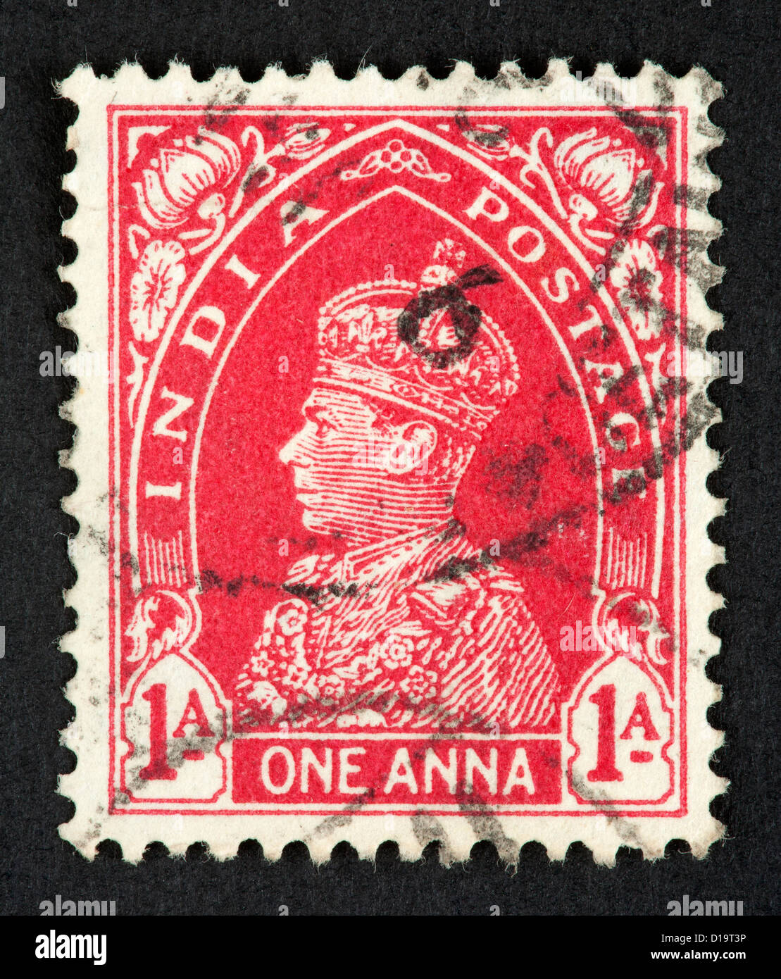 Indian postage stamp anna india -Fotos und -Bildmaterial in hoher ...