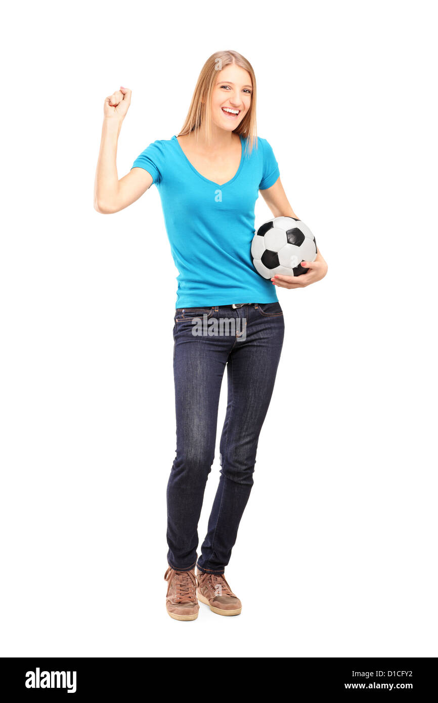 Jubelnde Pose Stockfotos und -bilder Kaufen - Alamy
