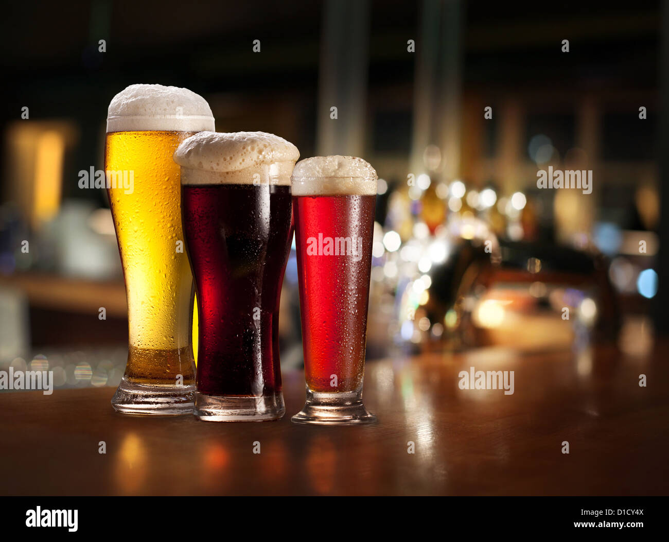 Gläser Bier Stockfotos und -bilder Kaufen - Alamy