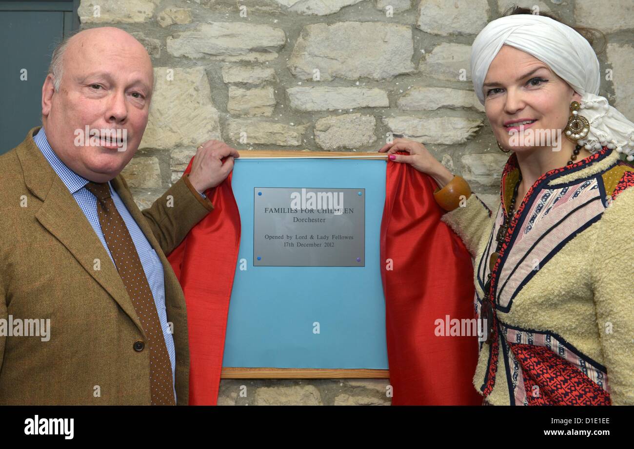 Herrn Julian und seine Frau Lady Emma Fellowes Stockfotografie - Alamy