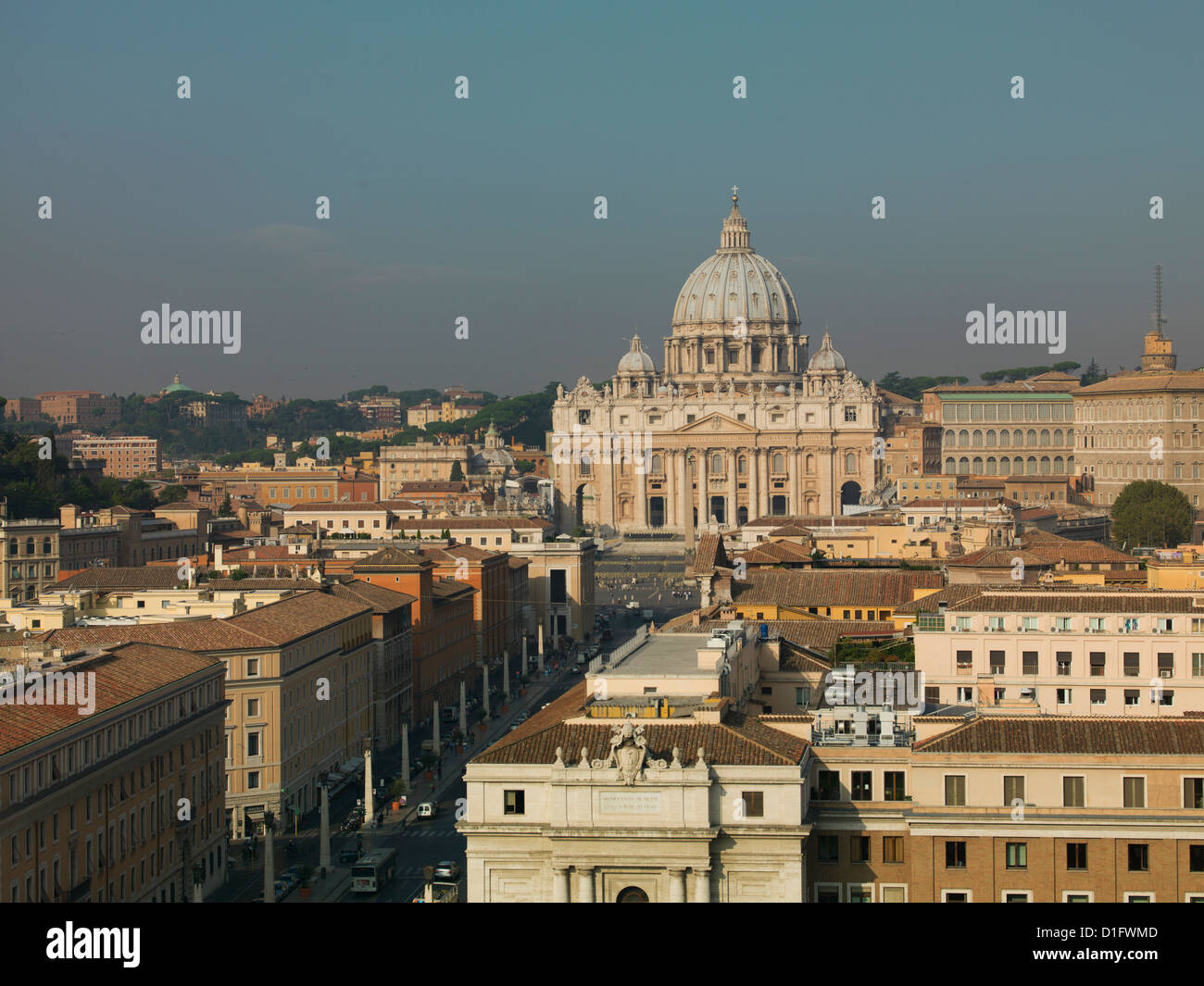 St. Peter Basilika, Vatikan, Rom, Latium, Italien, Europa ...
