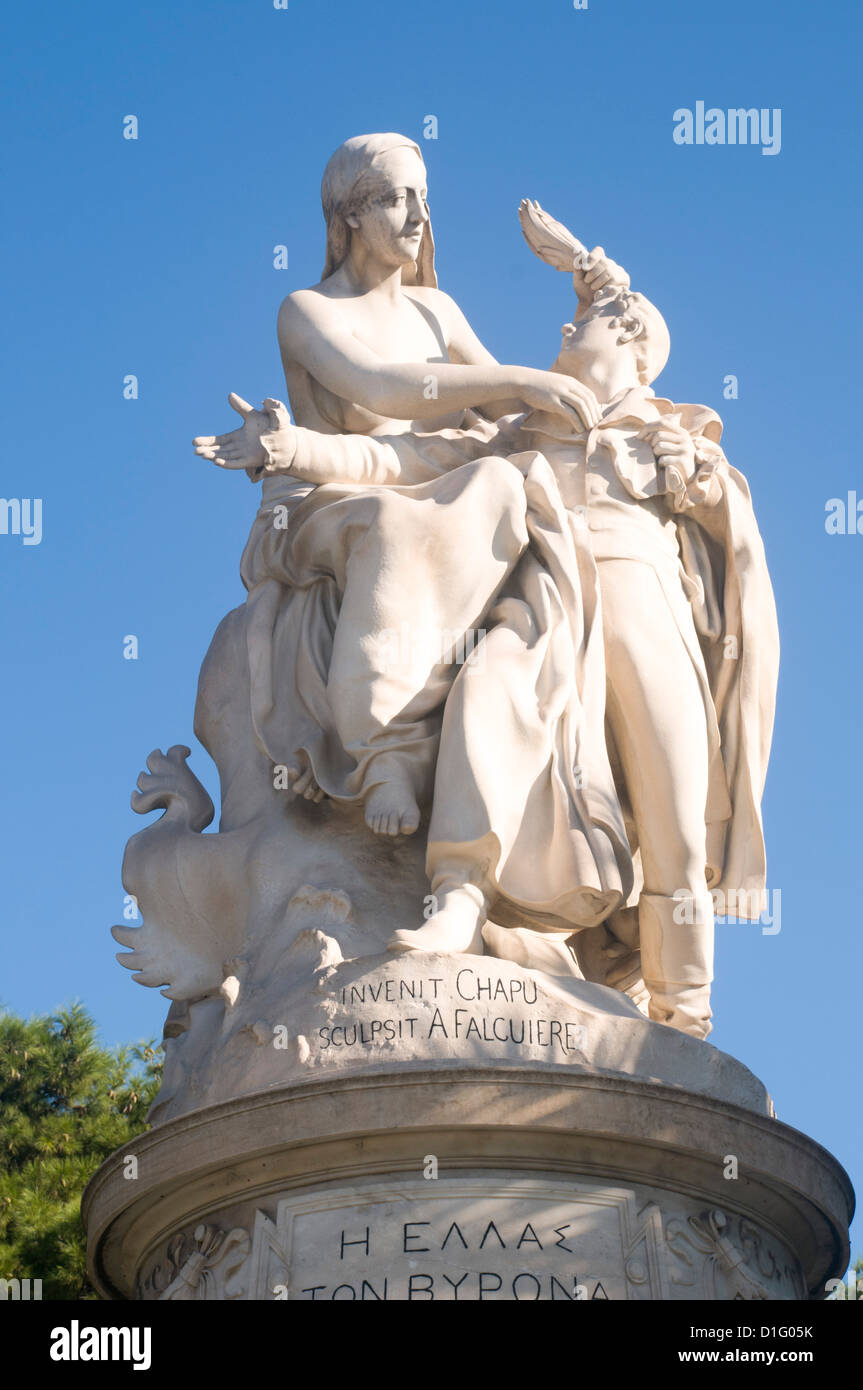 Memorial monument lord byron greece -Fotos und -Bildmaterial in hoher ...