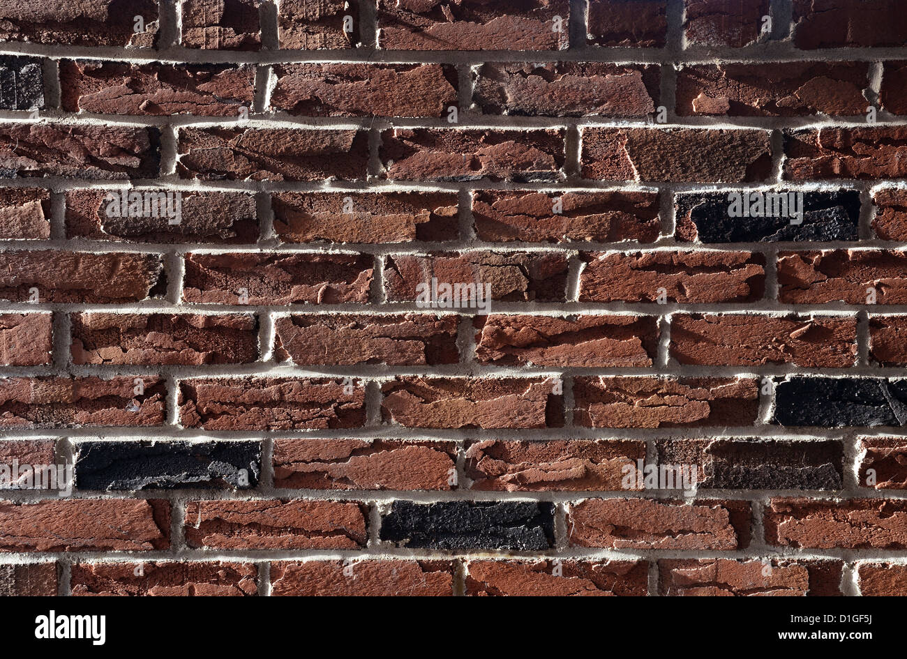 Red brick wall close up detail -Fotos und -Bildmaterial in hoher ...