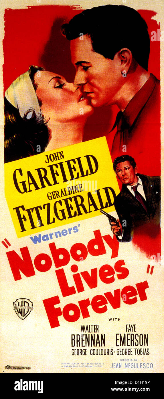 Niemand lebt ewig Poster für 1951 RKO film mit John Garfield und ...