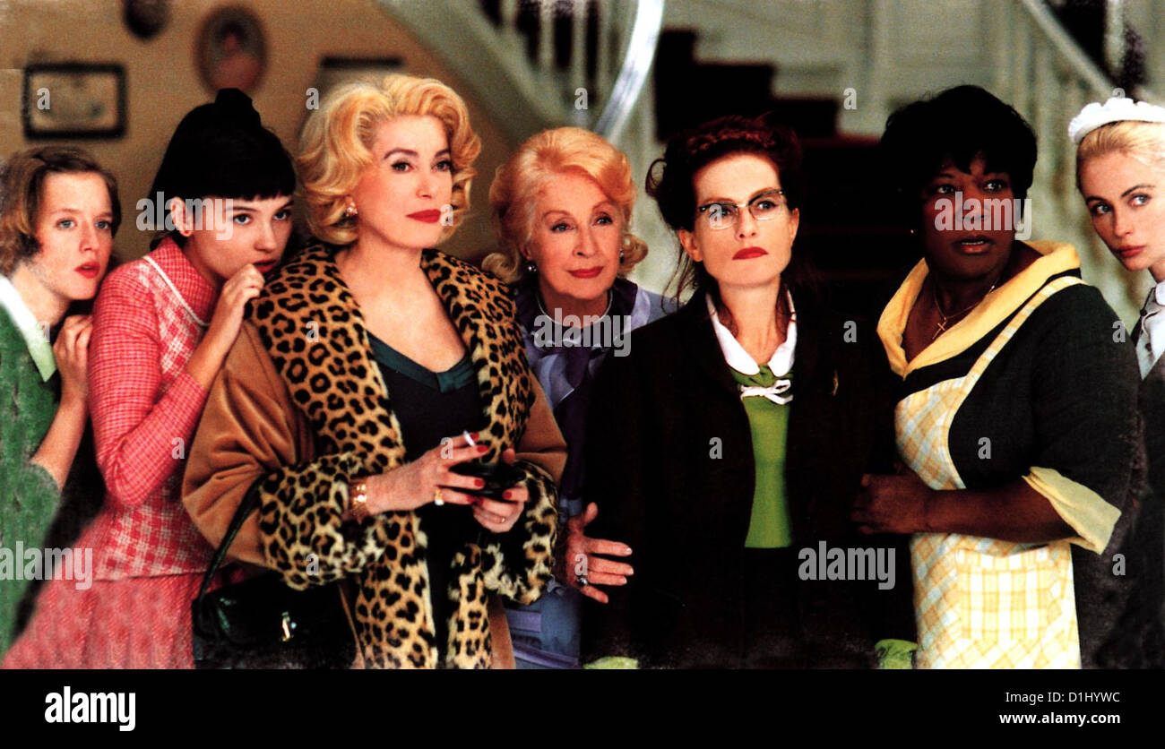 8 Frauen 8 Femmes Ludivine Sagnier, Virginie Ledoyen, Catherine Deneuve ...