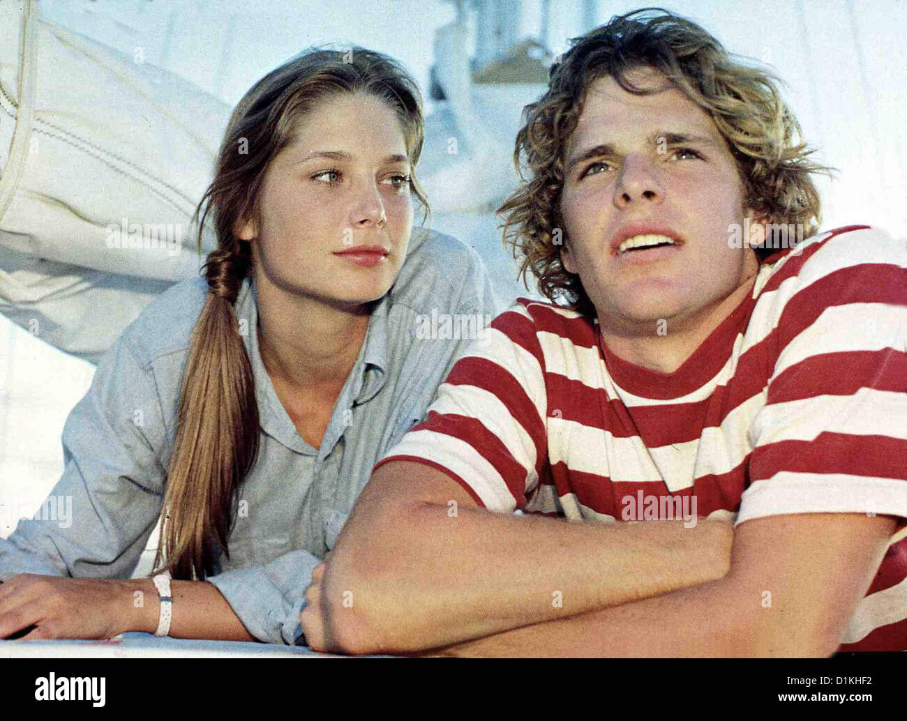 Sterben Sie Weltumsegelung Taube, Joseph Bottoms, Deborah Raffin Der Junge Seemann Robin Lee ...