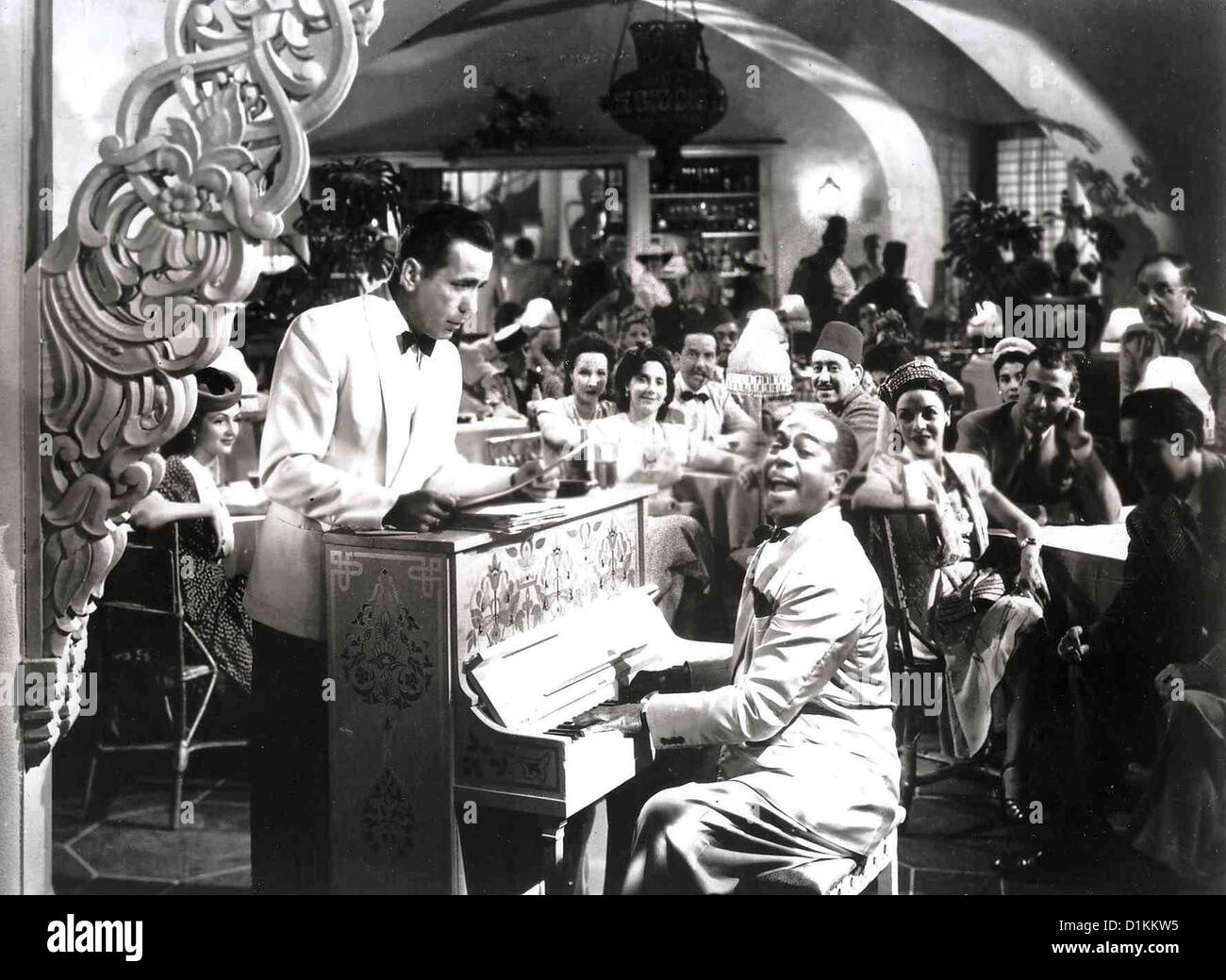 Casablanca Casablanca Rick (Humphrey Bogart), Sam (Dooley Wilson ...