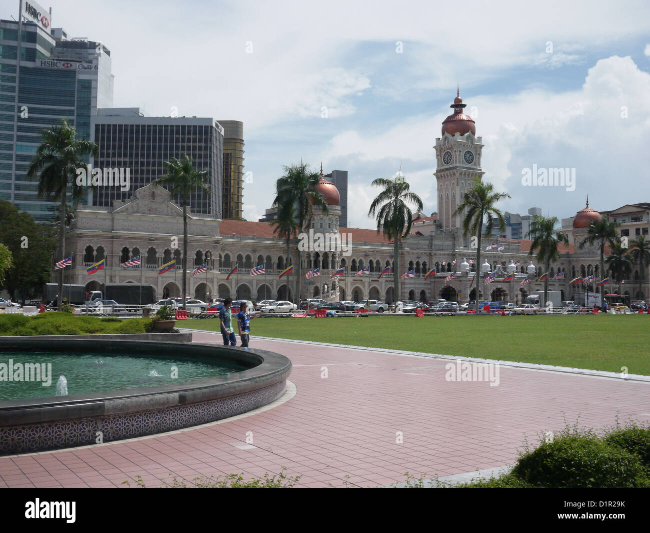 Merdeka Square "Dataran Merdeka Stockfotografie - Alamy