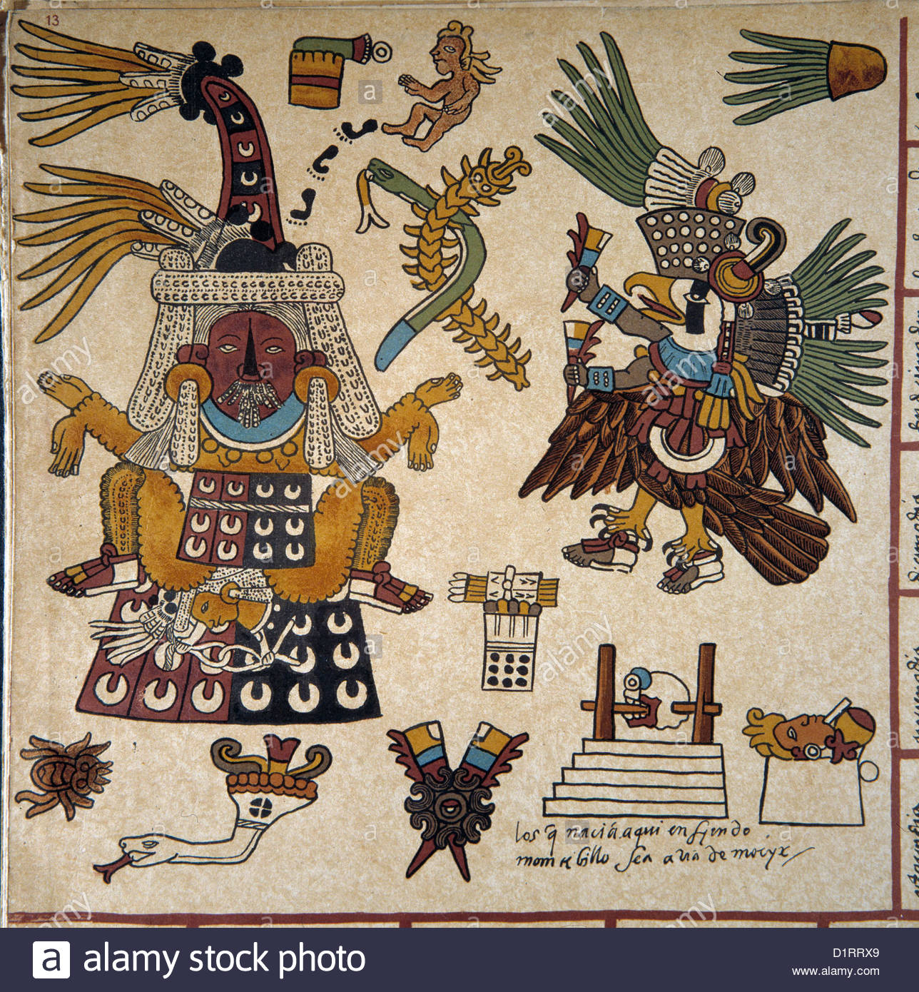 Codex Aztec Stockfotos & Codex Aztec Bilder - Alamy