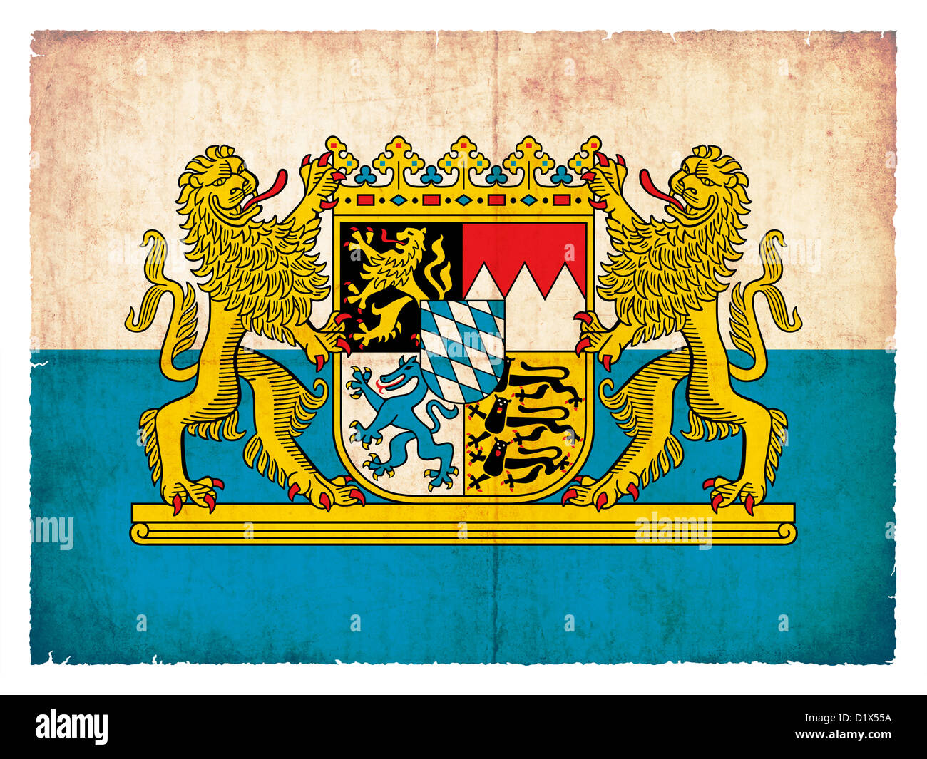 Flagge weiss blau wappen bayern -Fotos und -Bildmaterial in hoher ...