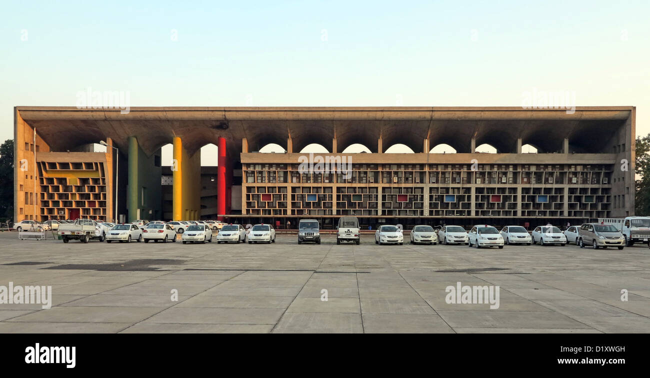 Capitol Complex Le Corbusier Chandigarh Stockfotos und -bilder Kaufen ...