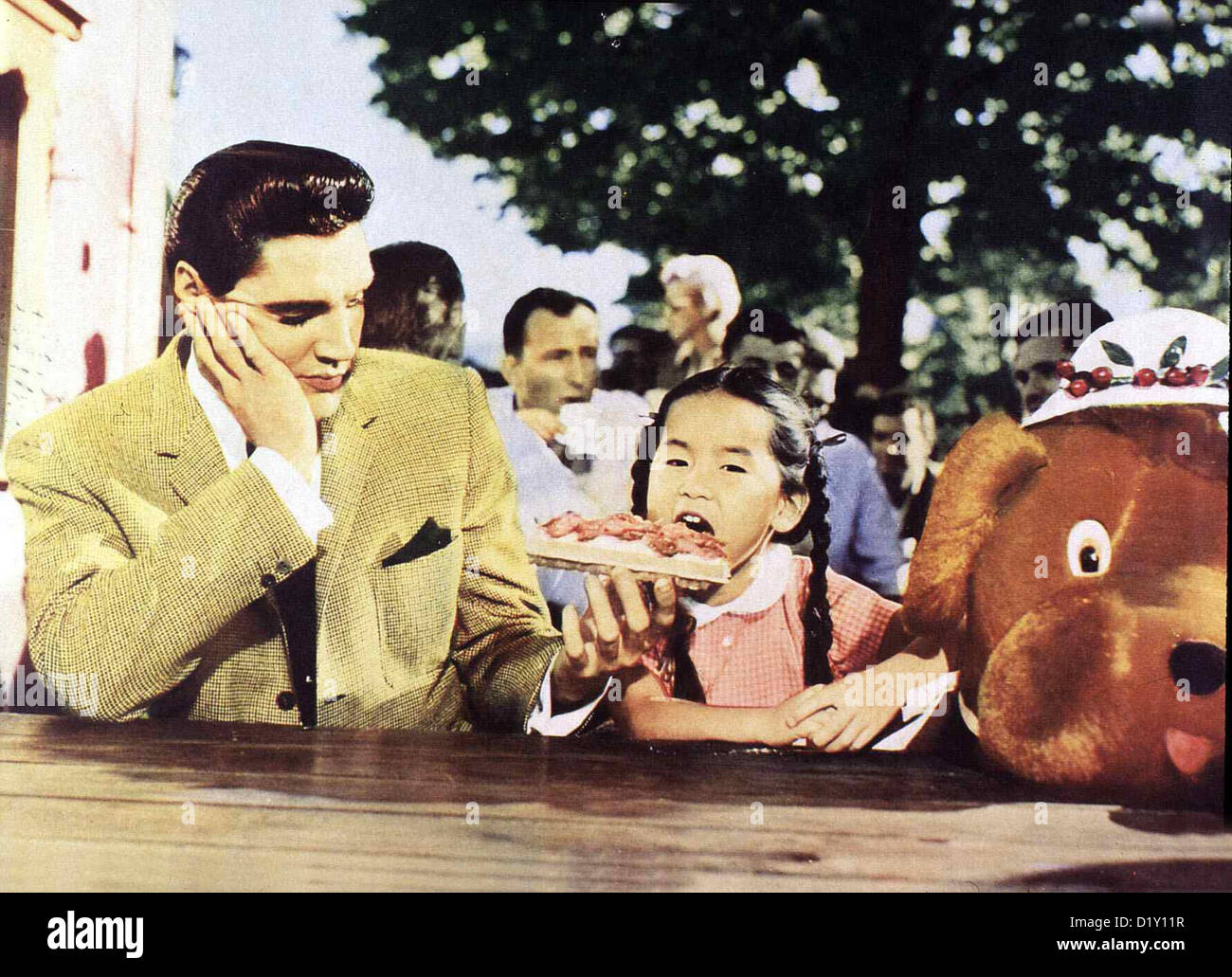 Ob Blond, Ob Braun... Es geschah am weltweit faire Elvis Presley, Vicky ...