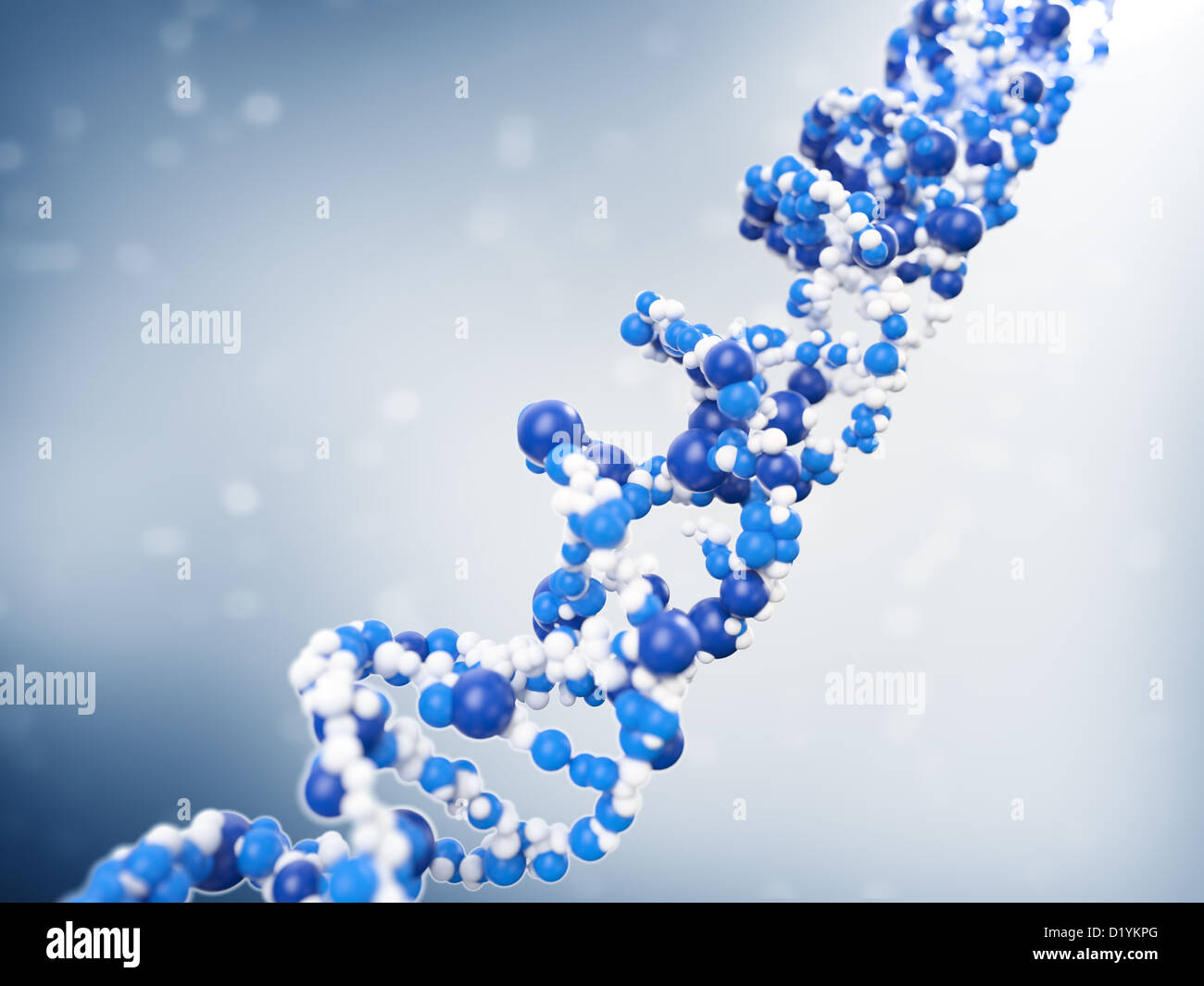 DNA-Strang Modell - Genetik-Konzept Stockfotografie - Alamy