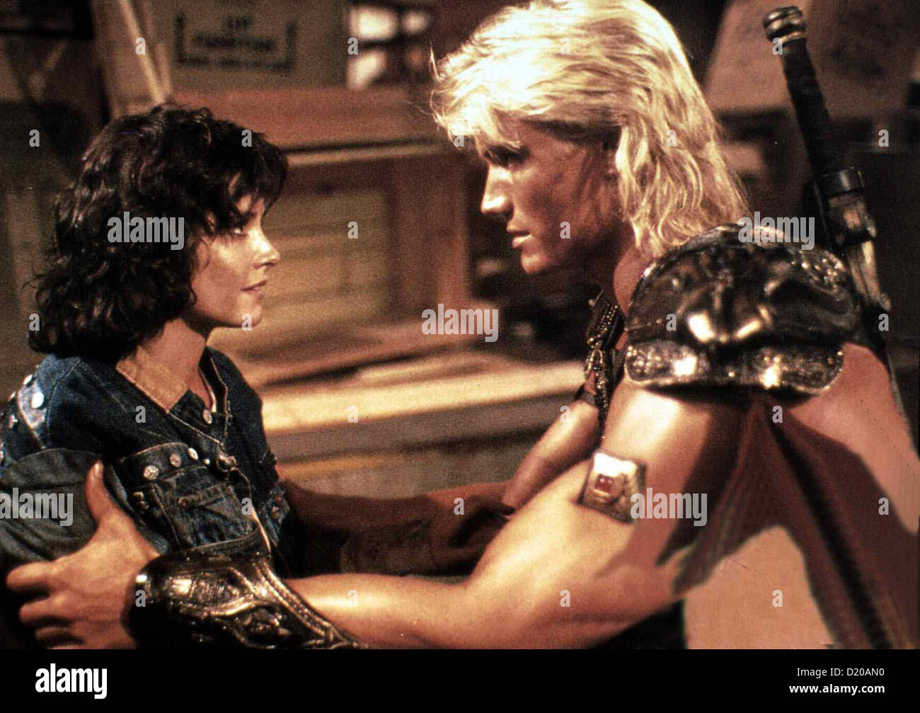 Masters Universe Meister Universum Courtney Cox, Dolph Lundgren Auf der ...