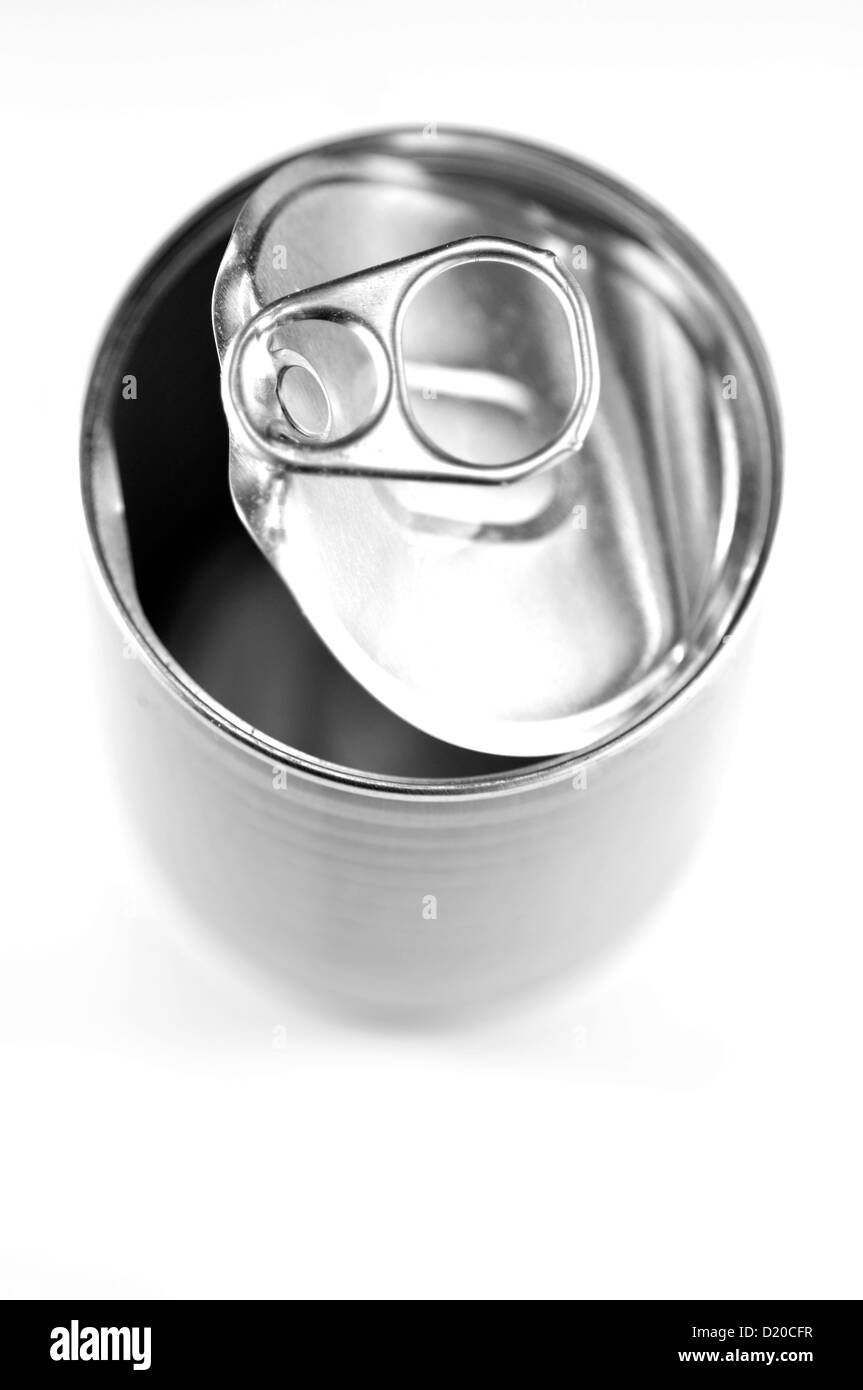 Leere blechdose Schwarzweiß-Stockfotos und -bilder - Alamy