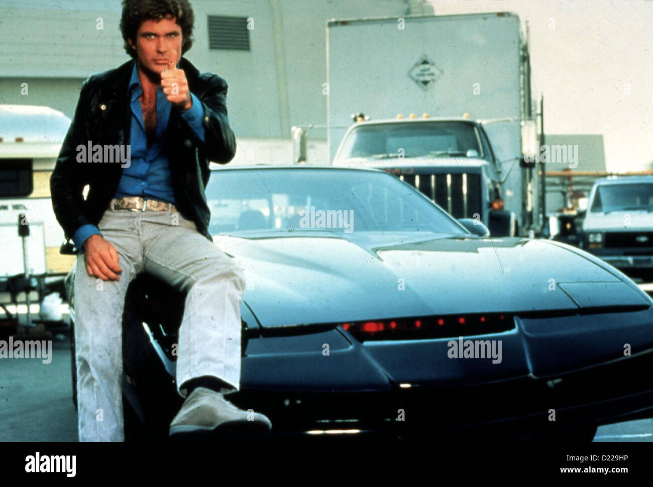 Knight Rider Knight Rider David Hasselhoff *** lokalen Caption *** 1982 ...