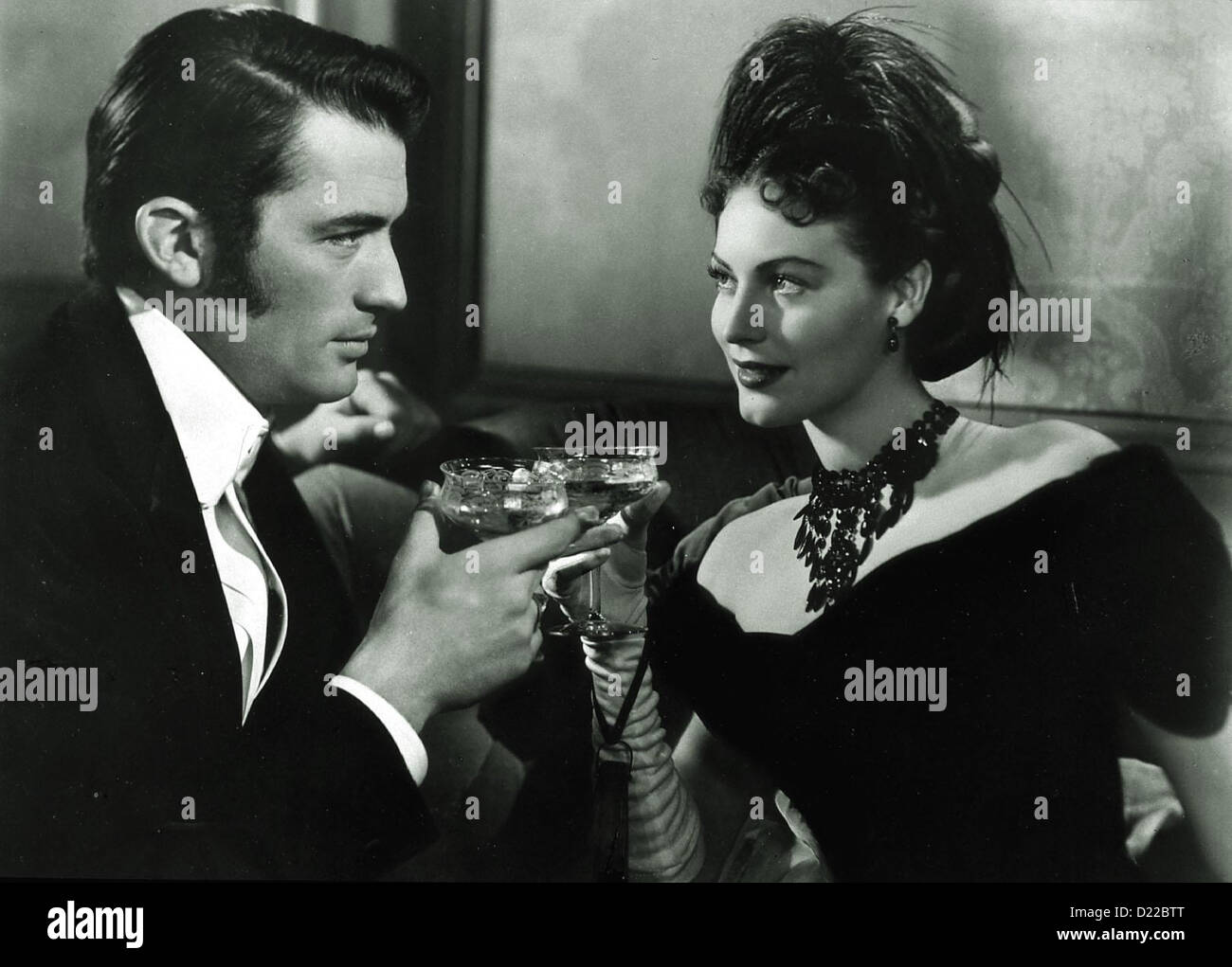 Der Spieler große Sünder, Gregory Peck, Ava Gardner Schriftsteller ...