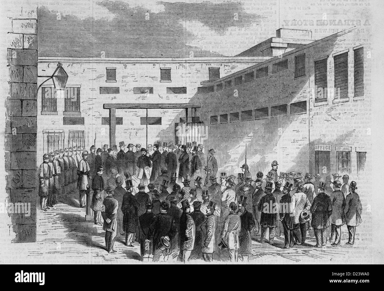 Hanging execution Schwarzweiß-Stockfotos und -bilder - Alamy