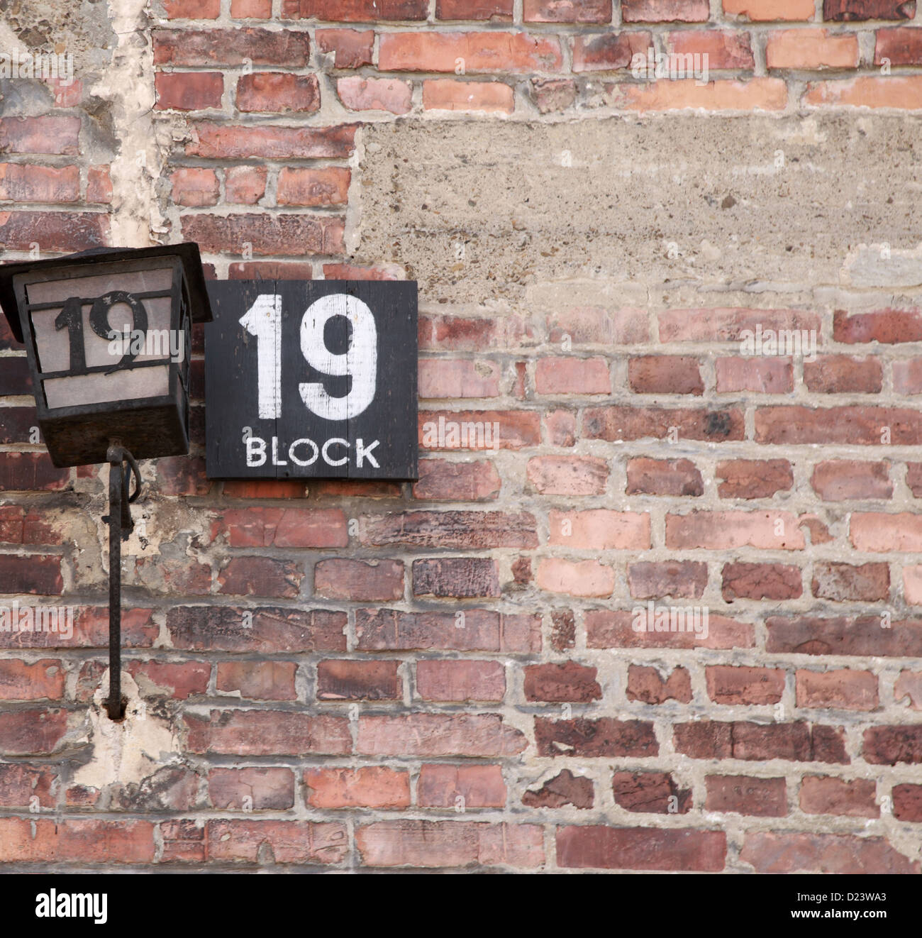 Auschwitz block -Fotos und -Bildmaterial in hoher Auflösung – Alamy