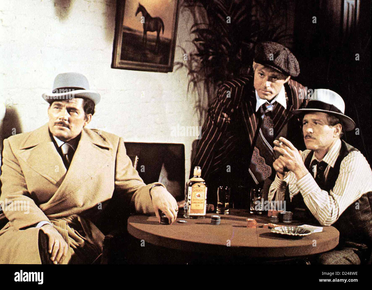 Der Clou Sting, Robert Shaw, Robert Redford und Paul Newman Um Den Mord ...