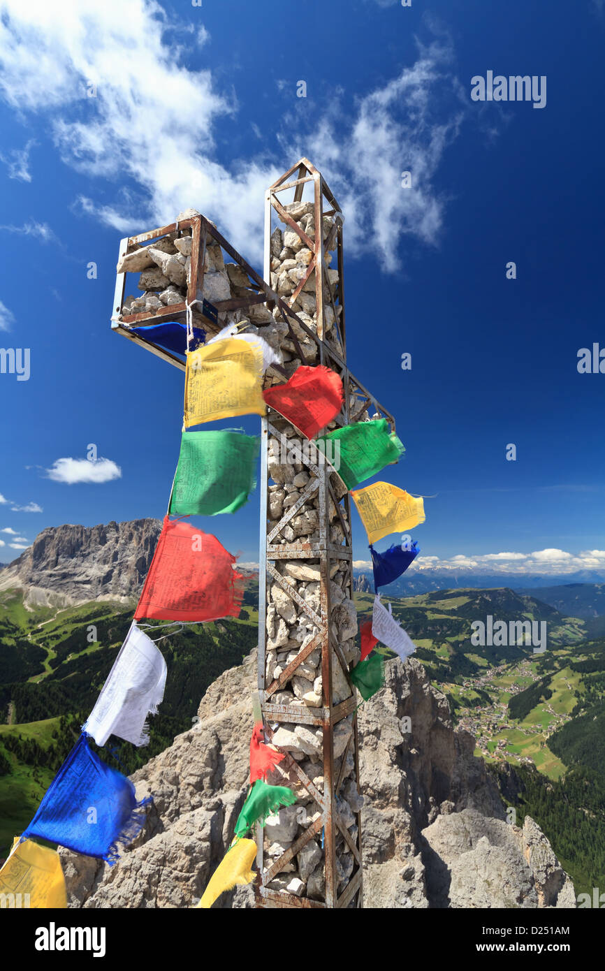 Gipfelkreuz Alpen Alpiner Berg Stockfotos und -bilder Kaufen - Alamy