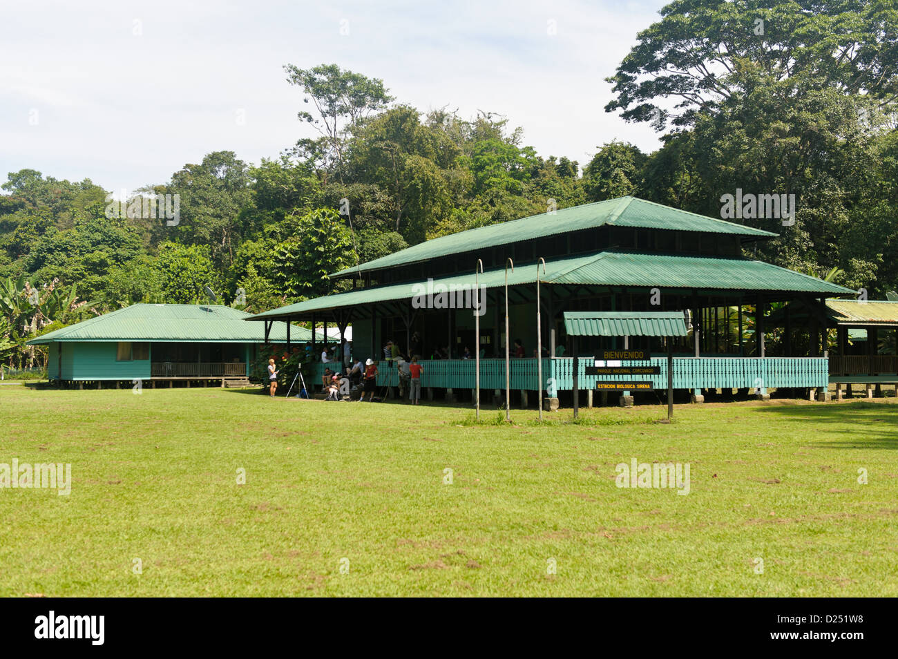 Sirena Ranger Station. Corcovado Nationalpark. Costa Rica ...