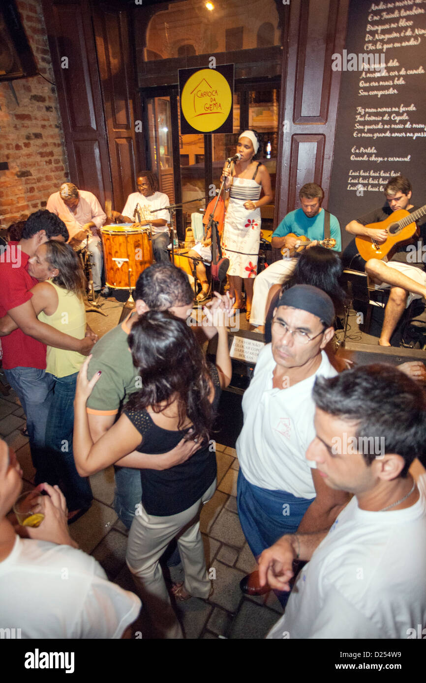 Carioca da Gema Samba Club, Lapa, Rio De Janeiro, Brasilien ...